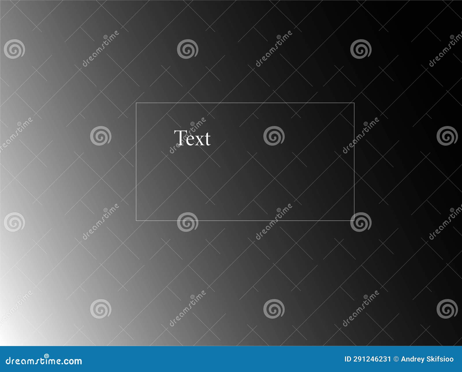 Background for Presentations Black and White Gradient with Frame Stock ...