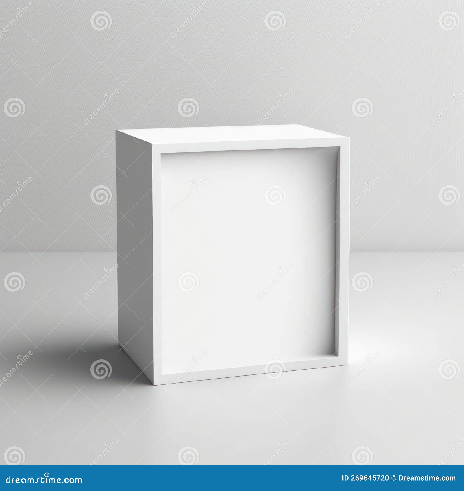 Background for Product Presentation, Cube with Curved Edges. AI ...