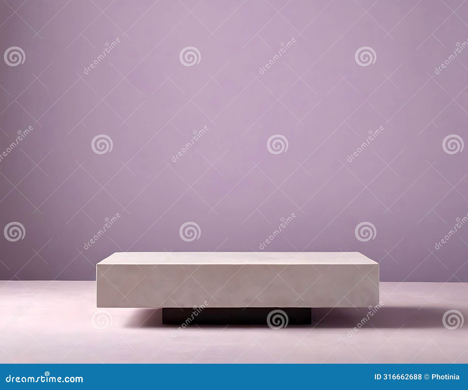 Background for Product Presentation - Rectangular Olive Podium on an ...