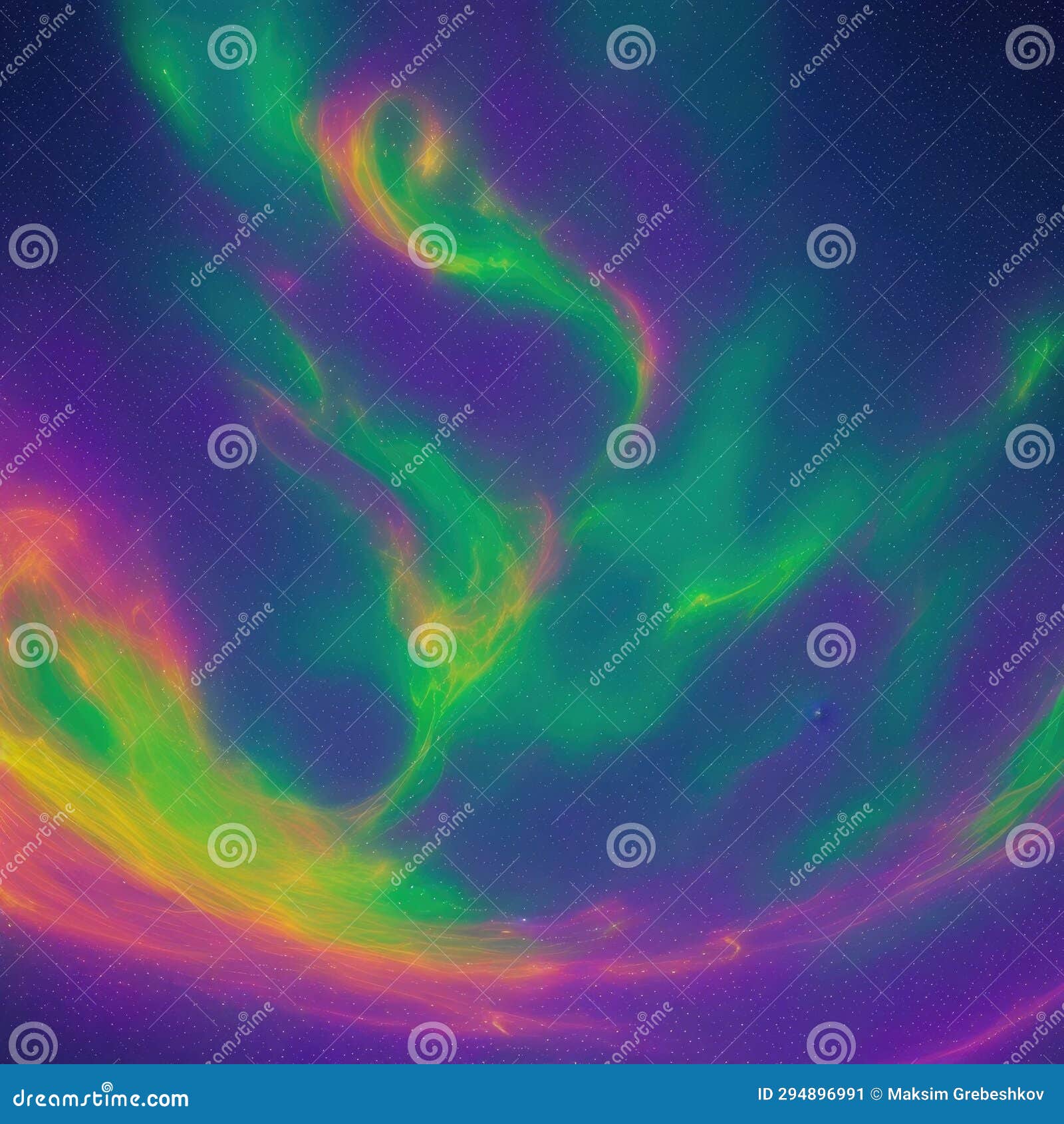 Background with Psychedelic Plumes of Radiant Vibrance. Generative AI ...