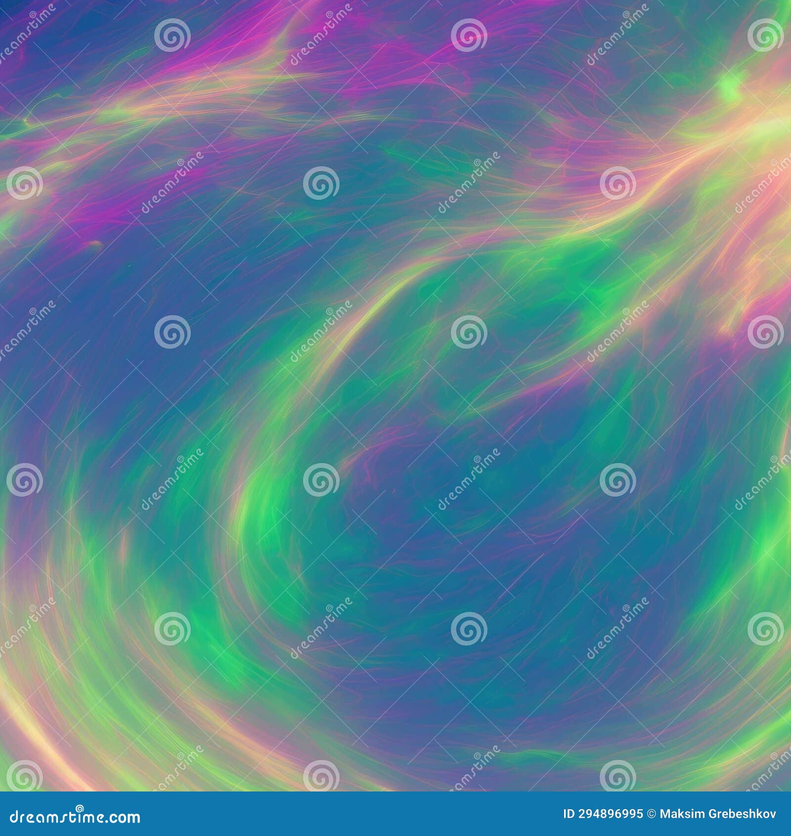 Background with Psychedelic Plumes of Radiant Vibrance. Generative AI ...