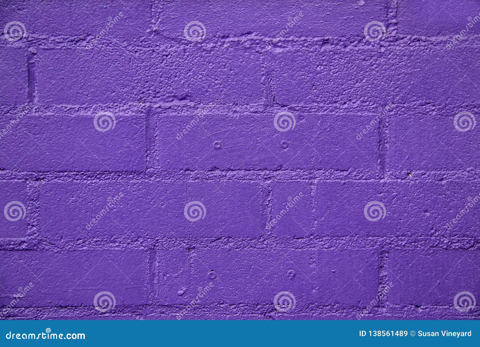 Background of Purple Painted Bricks - Close-up - Bright and Pretty ...