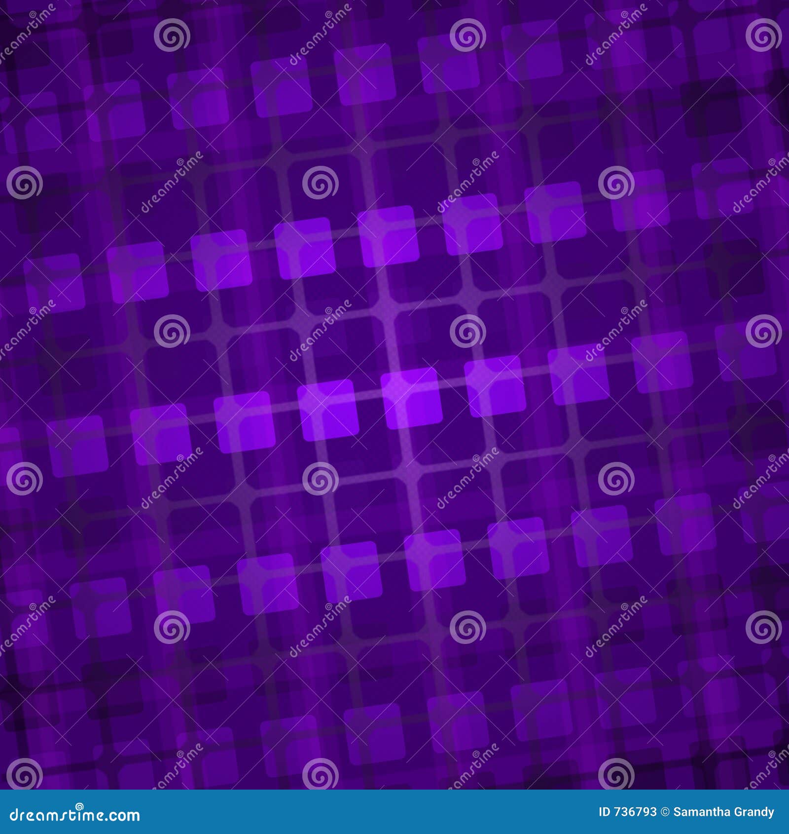 Background - Purple Squares Stock Illustration - Illustration of tile ...