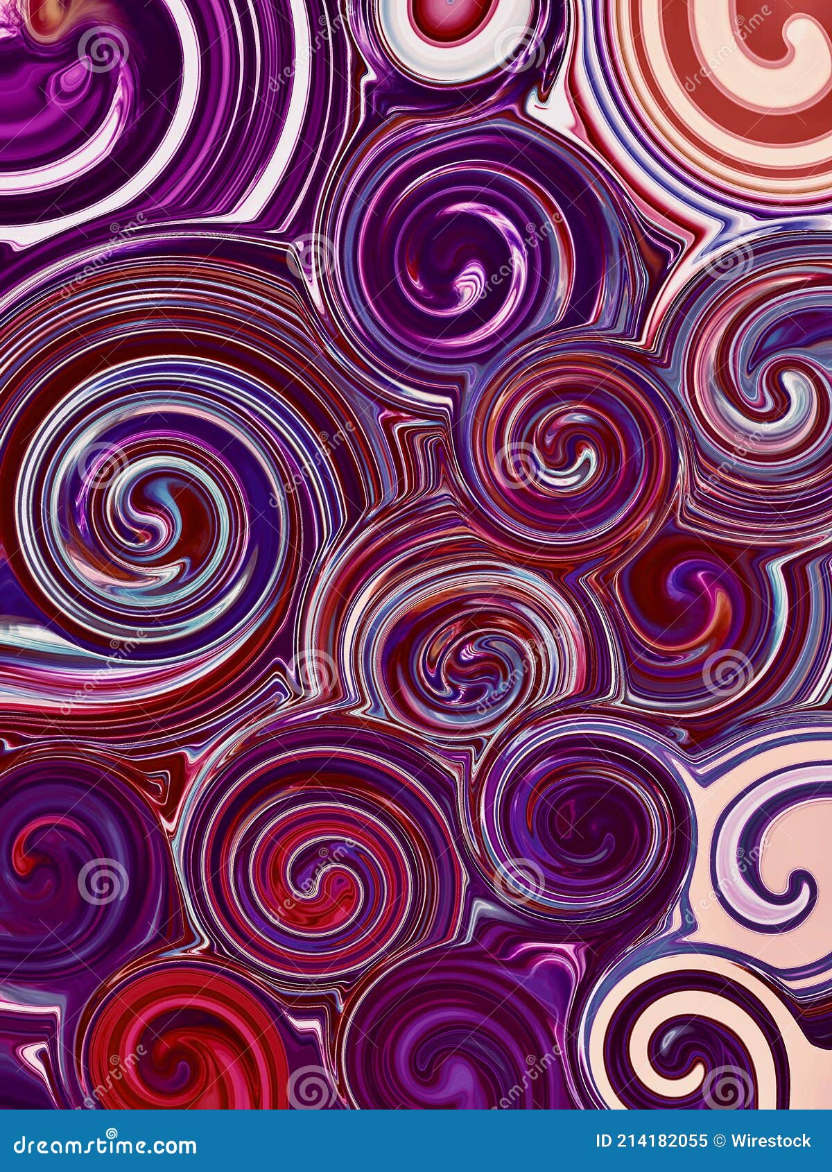 Background Purple Swirls Abstract for Design and Decoration Stock ...