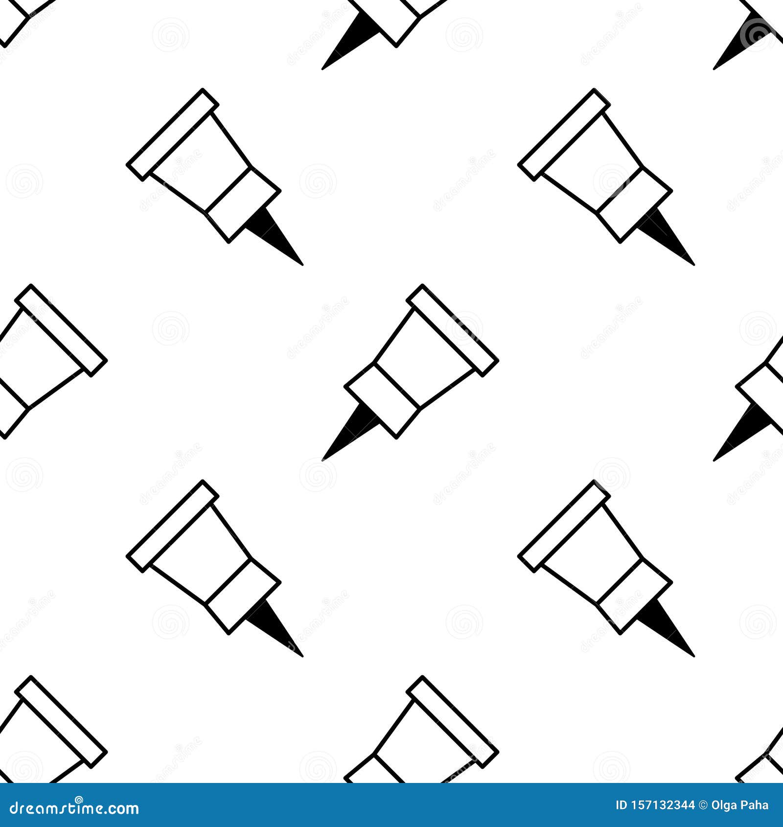 Background pushpin incline stock vector. Illustration of pushpin ...