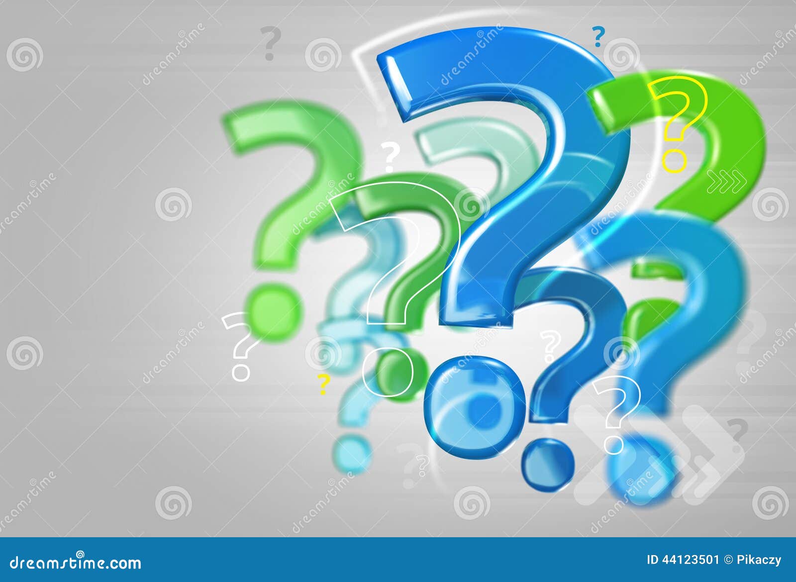 Background with Question Marks Stock Illustration - Illustration of ...
