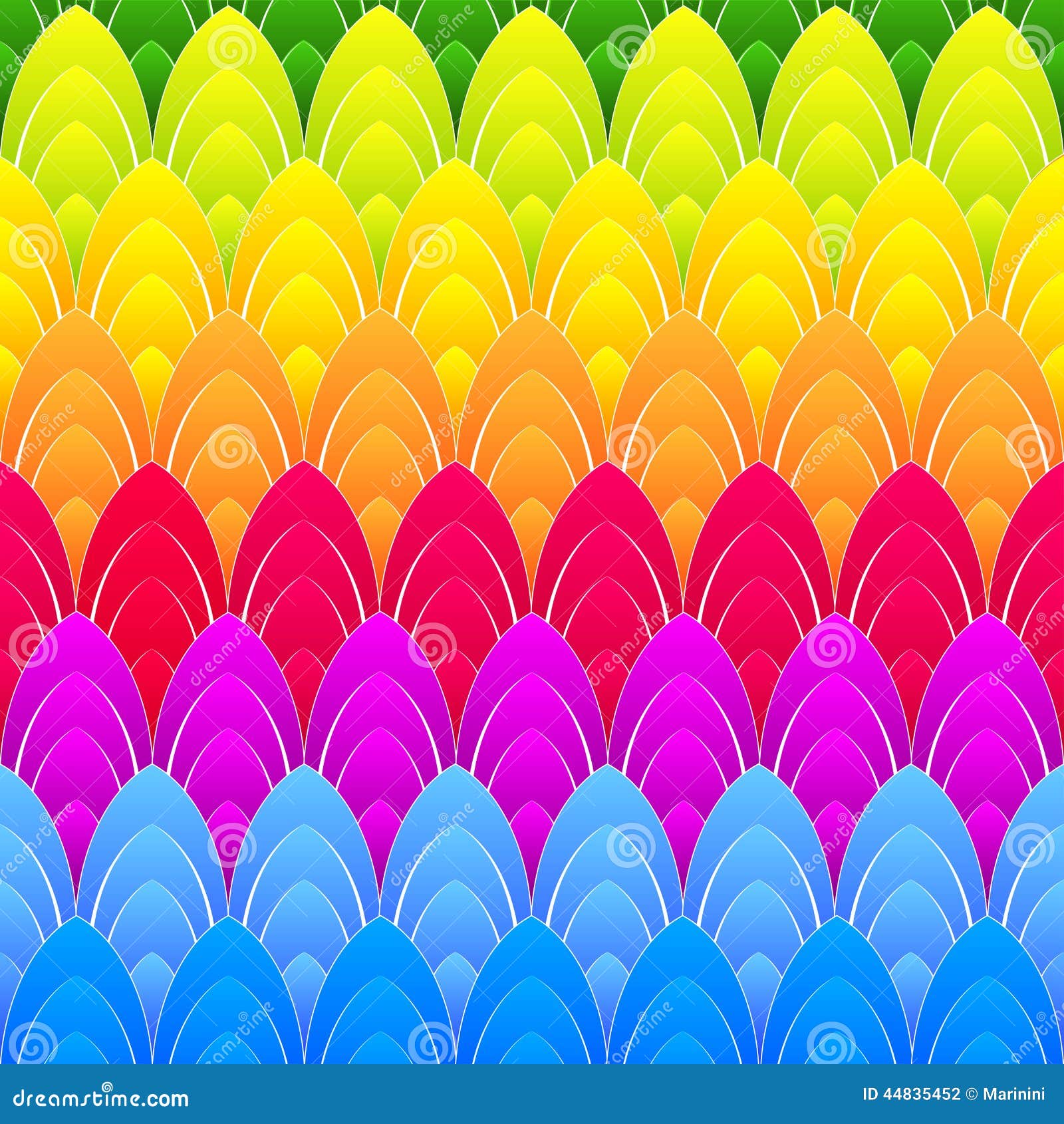Background with Rainbow Ellipses Stock Illustration - Illustration of ...