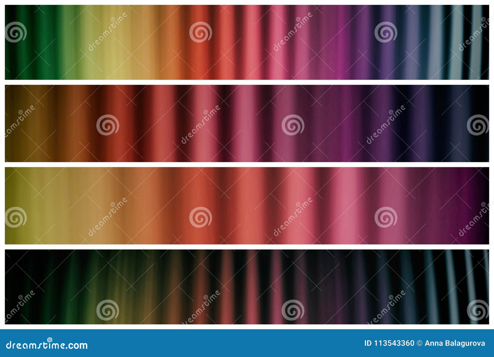 Rainbow Colored Striped Background Stock Illustration - Illustration of ...