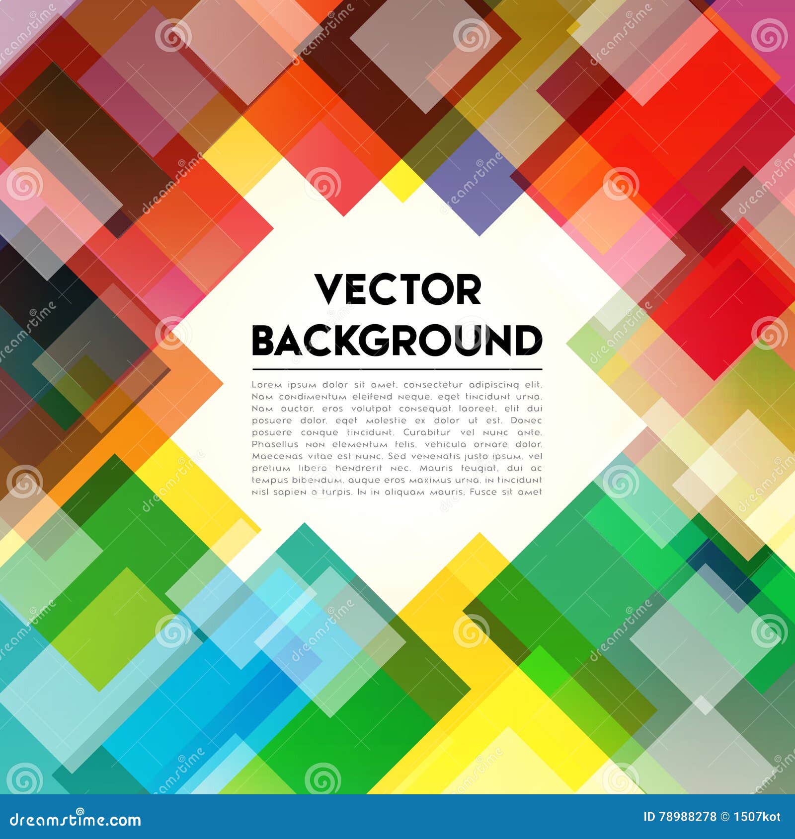 Background Rainbow Text stock vector. Illustration of decorative - 78988278