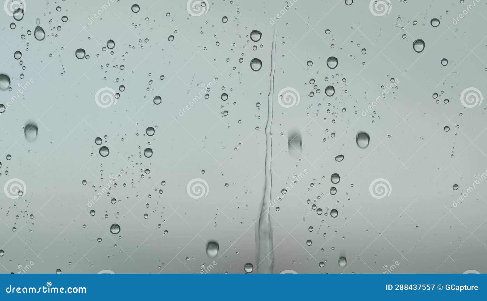 Background of Raindrop Sliding on Window Glass Stock Video - Video of ...