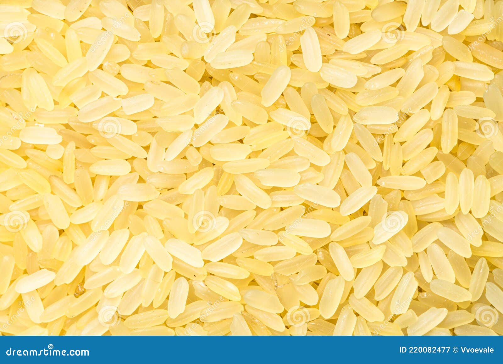 Parboiled Long Grain Rice, Converted Rice In Wooden Bowl Royalty-Free ...