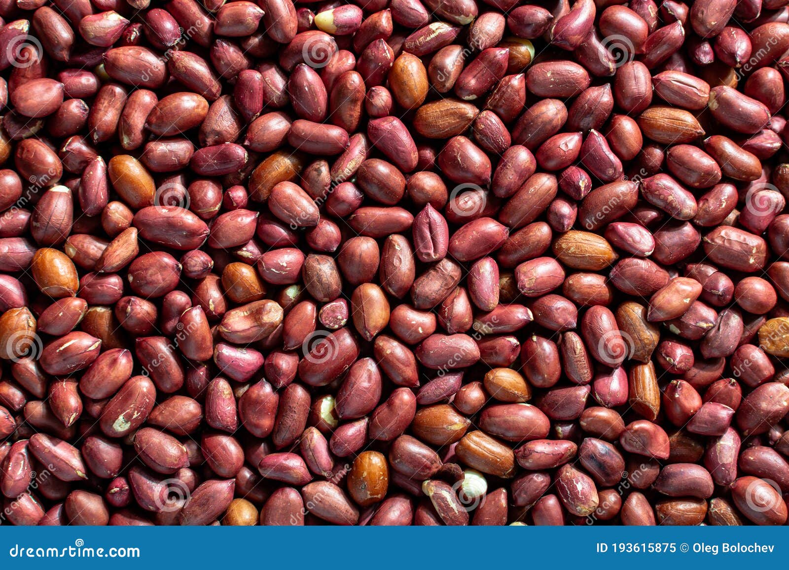 Background of Raw Peanut with Husk Completely Filled the View from the ...