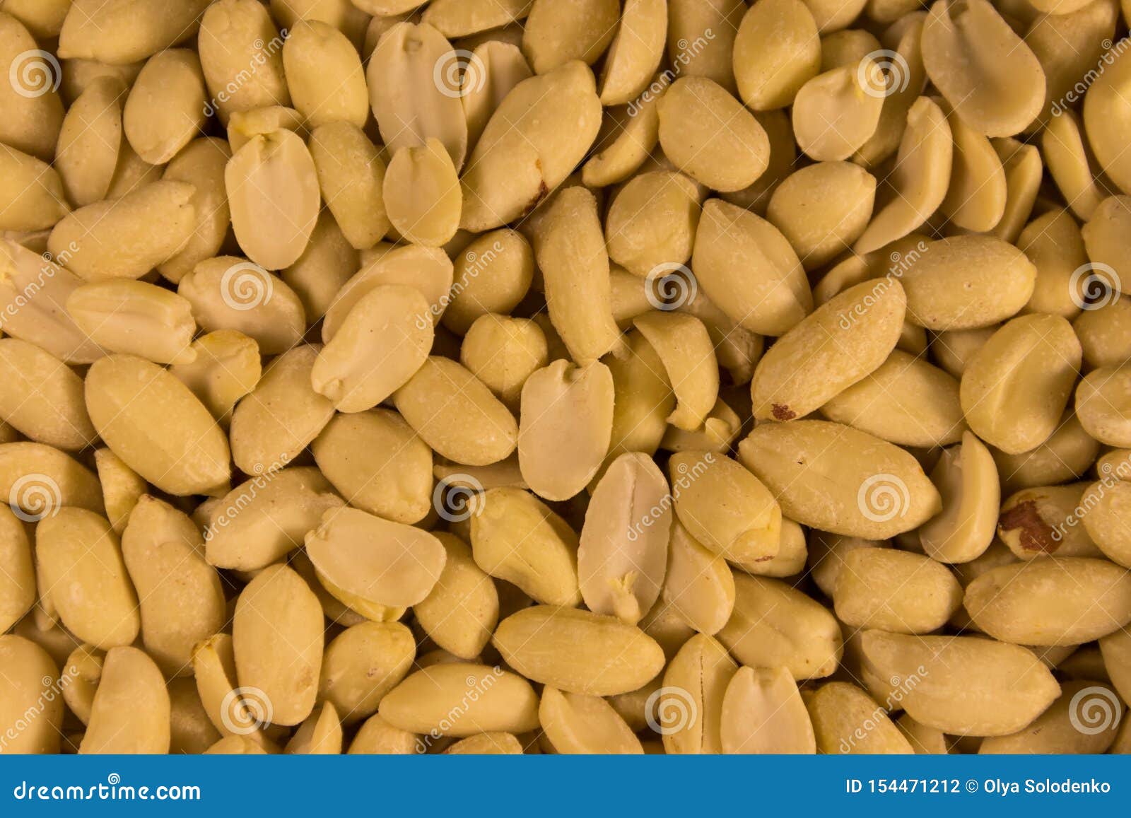 Background of Raw Peeled Peanut Stock Photo - Image of cuisine ...