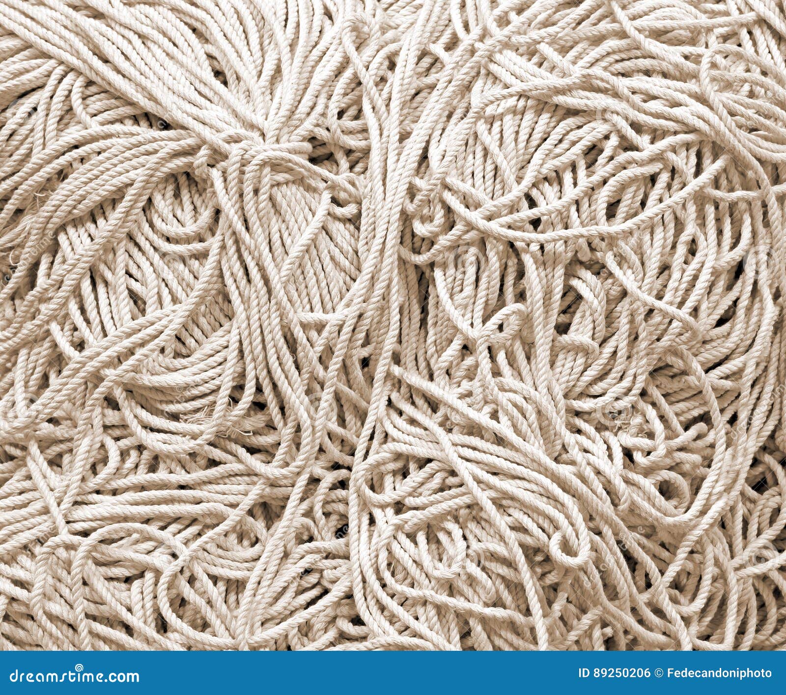 Background of Raw White Long Strings Stock Photo - Image of macro ...