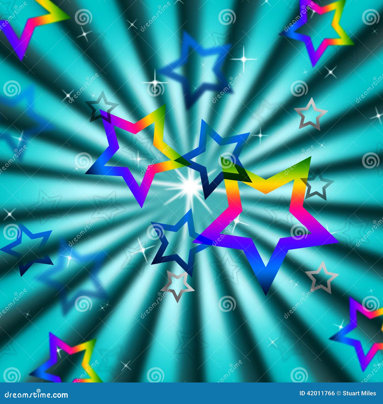 Background Rays Indicates Design Radiance and Backgrounds Stock ...