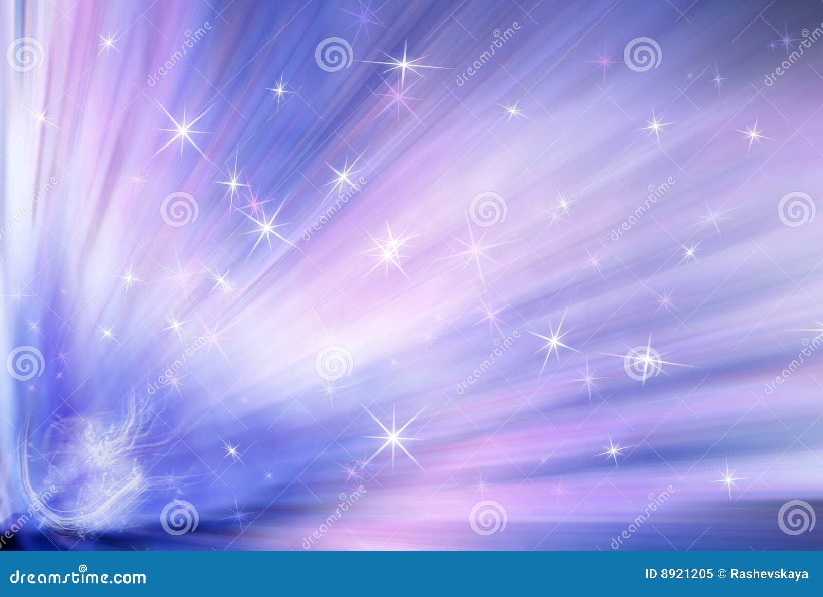 Background with Rays and Stars Stock Illustration - Illustration of ...