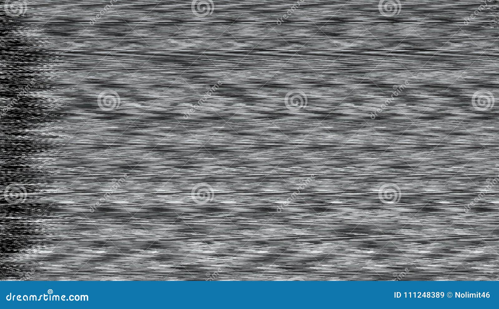 Background with Realistic Flickering, Analog TV Signal with Bad ...