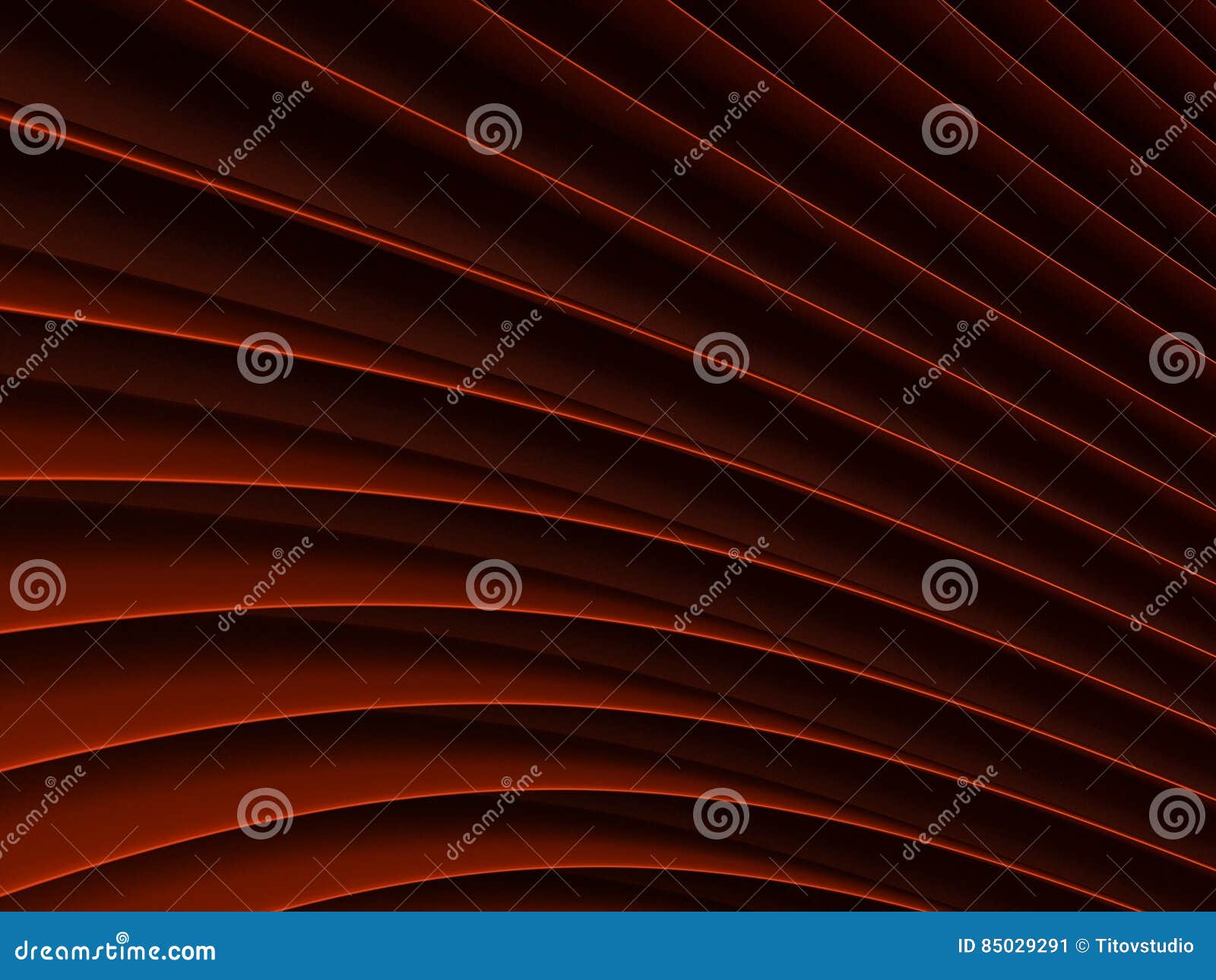 Background of Red Abstract Waves. Render Stock Image - Image of planes ...