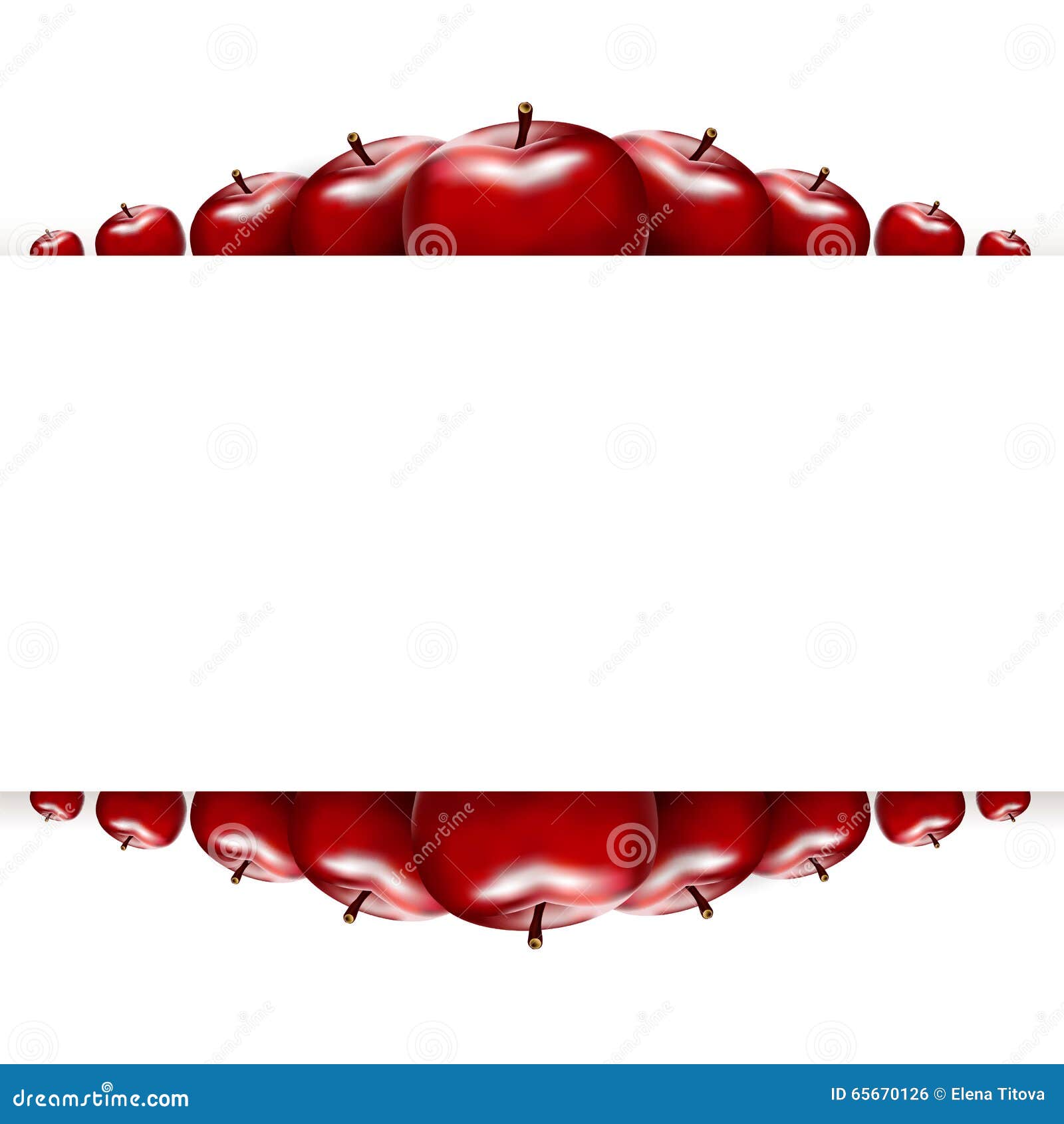 Background with Red Apples. Stock Vector - Illustration of healthy ...