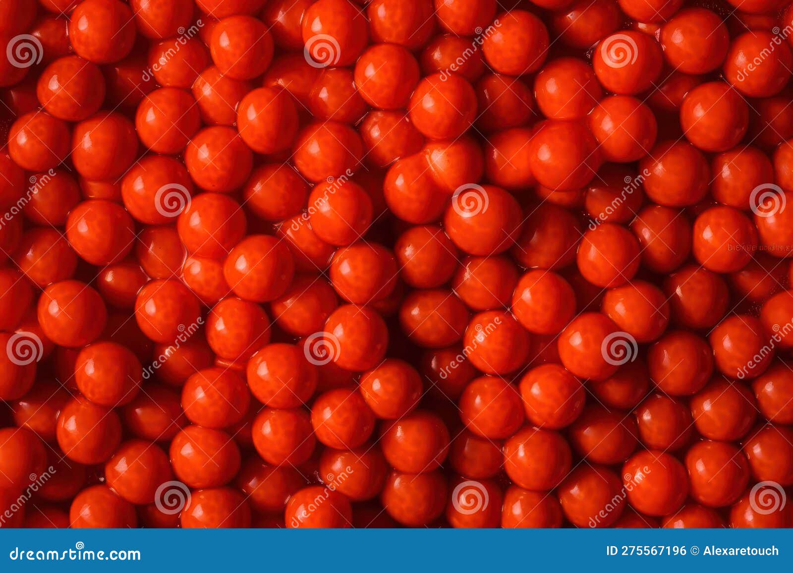 Background of Red Beads. Wallpaper Stock Illustration - Illustration of ...