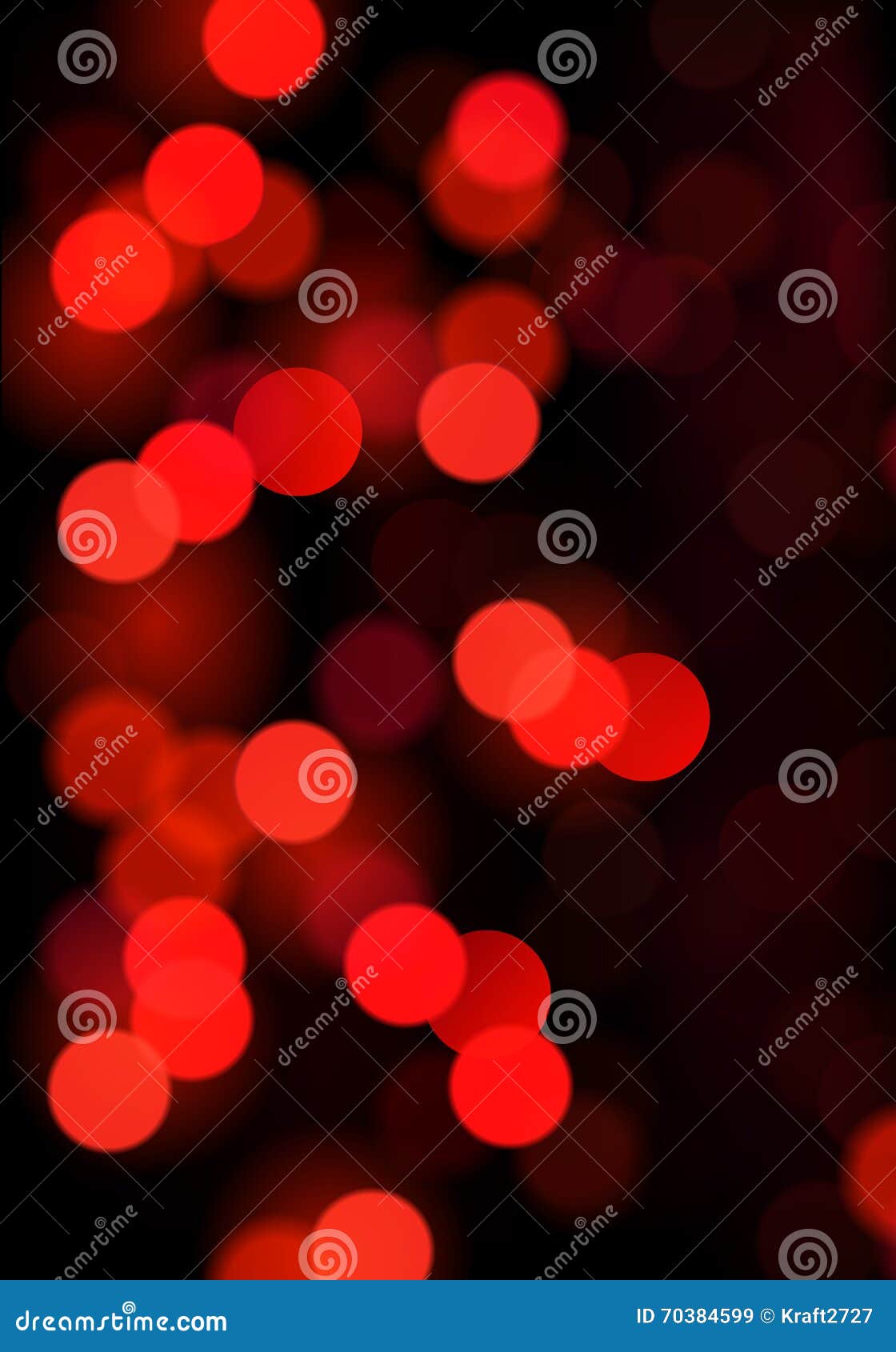 Background Of Red Bokeh Stock Vector Illustration Of Brightly 70384599