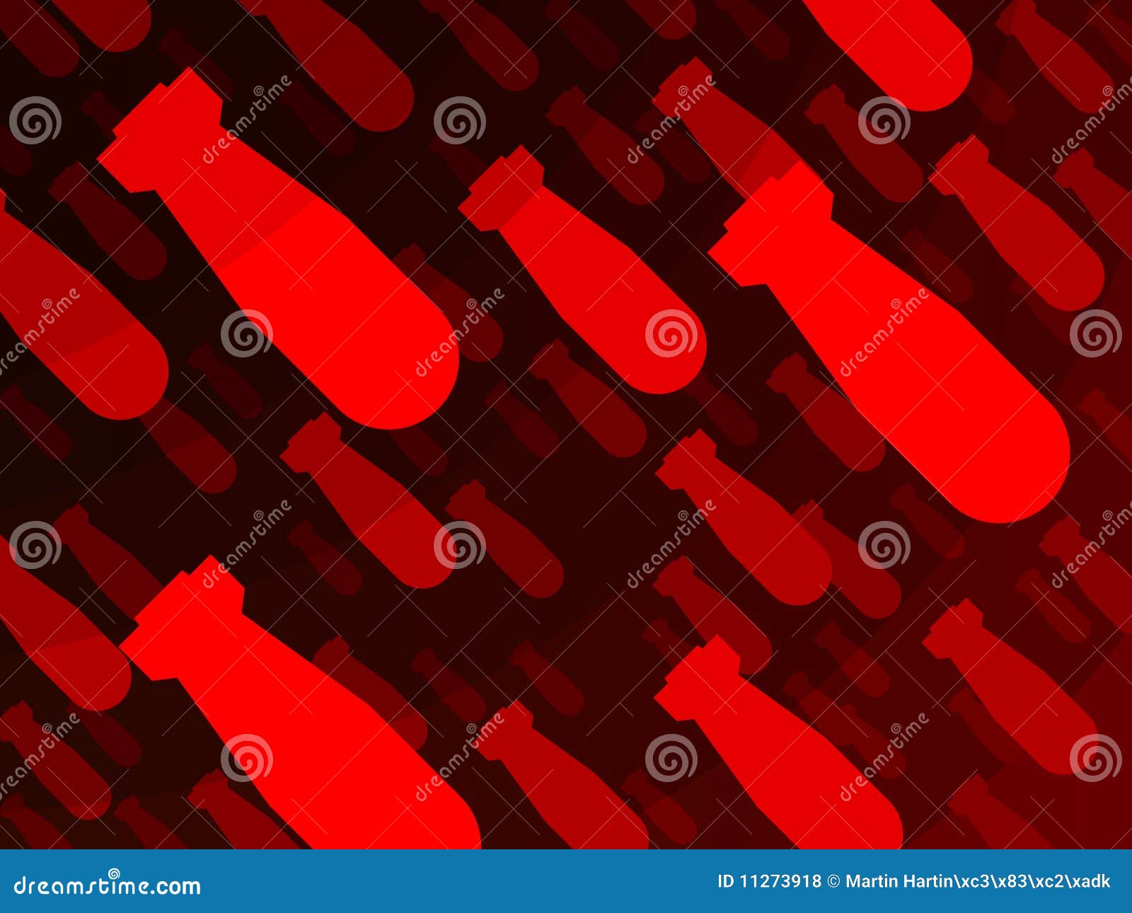 Background Red Bomb Nuclear Poster Stock Vector - Illustration of ...