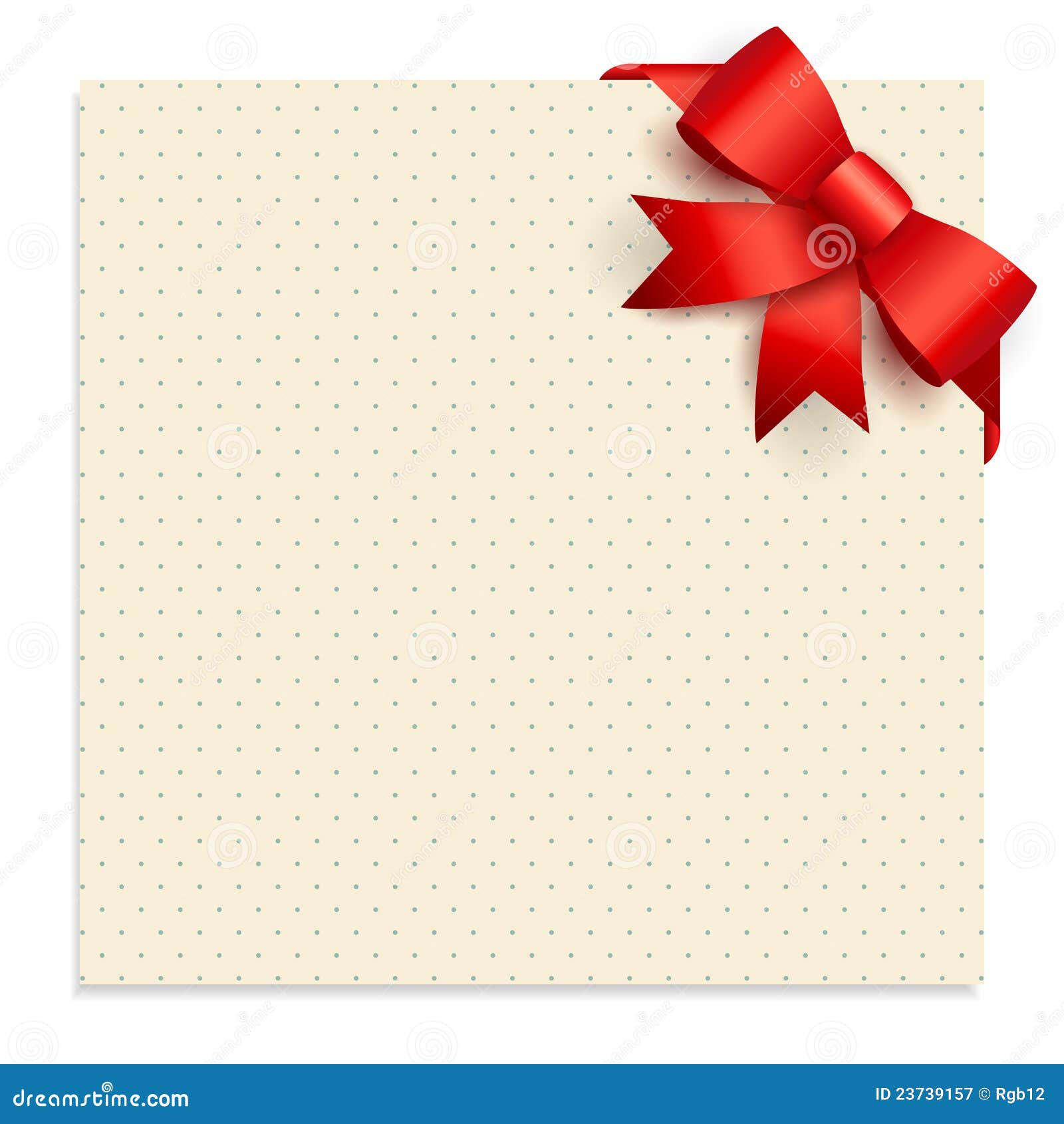 Background with red bow stock vector. Illustration of holiday - 23739157