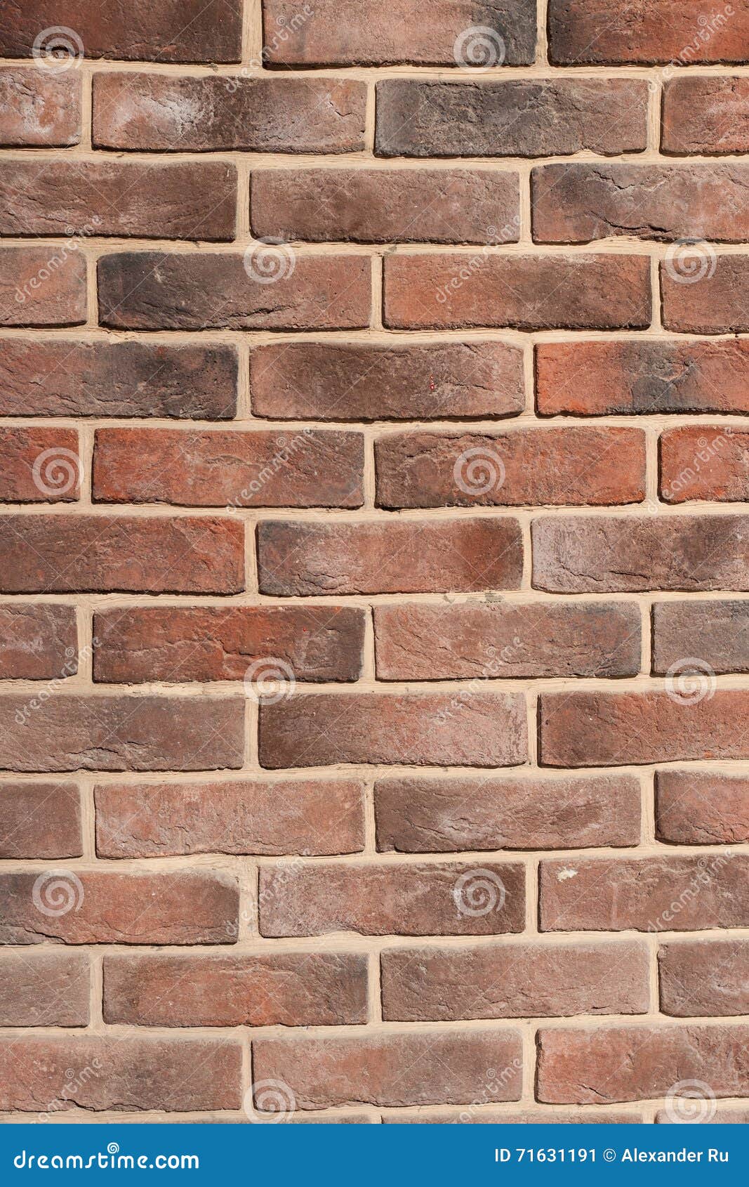 Background of Red Brick, Vertical Shot Stock Image - Image of rusty ...