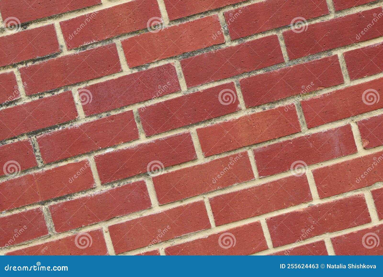 The Background of the Brick Wall is Depicted at an Angle. Stock Image ...