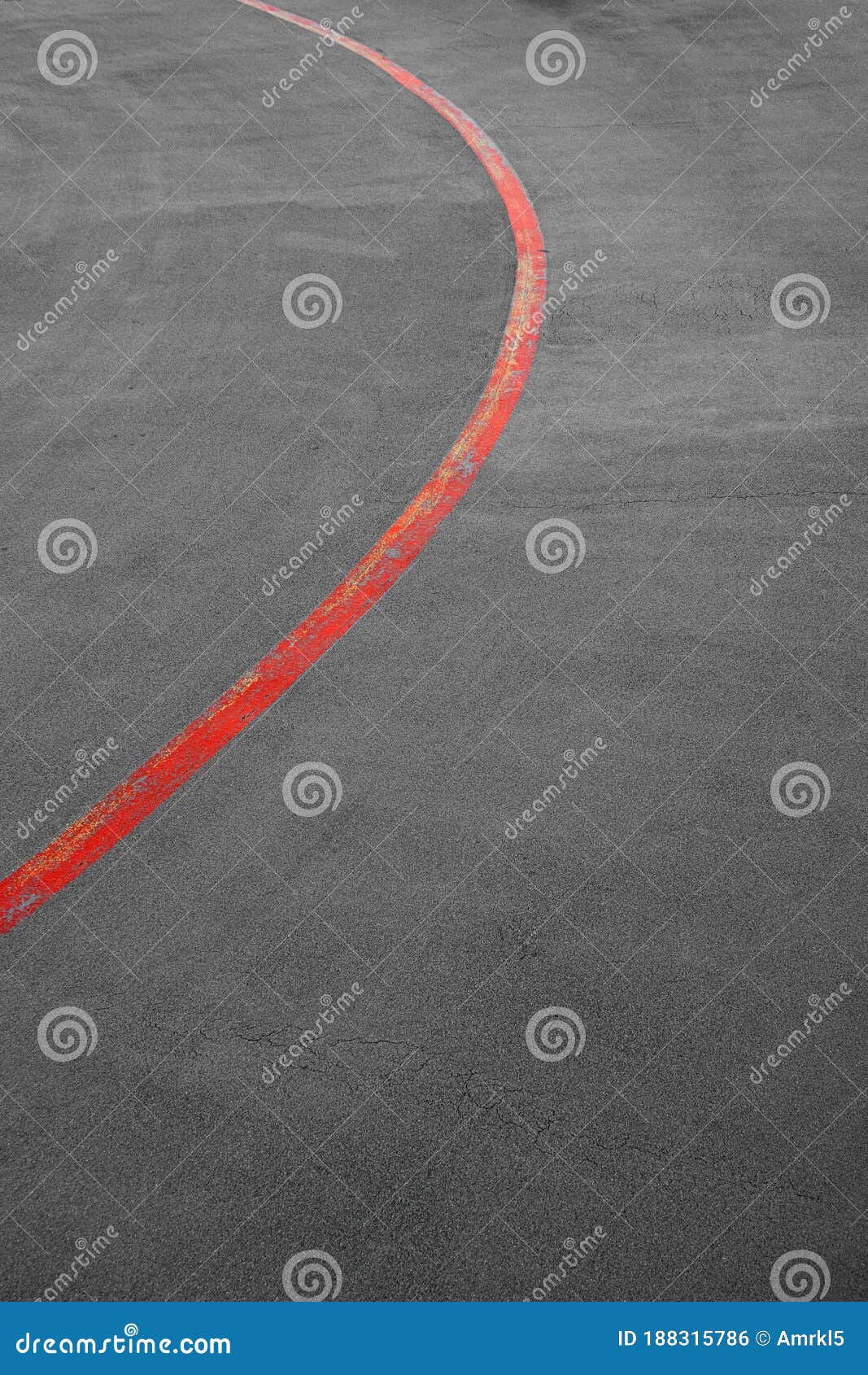 Background Red Curved Line on Asphalt Stock Photo - Image of concrete ...