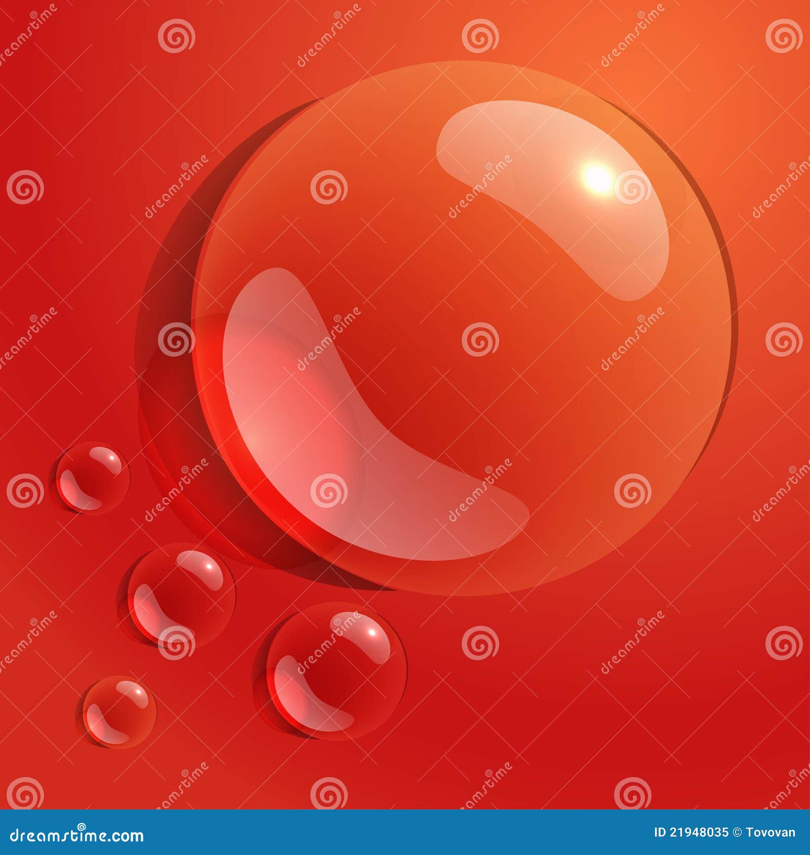 Background of red drop stock vector. Illustration of pure - 21948035