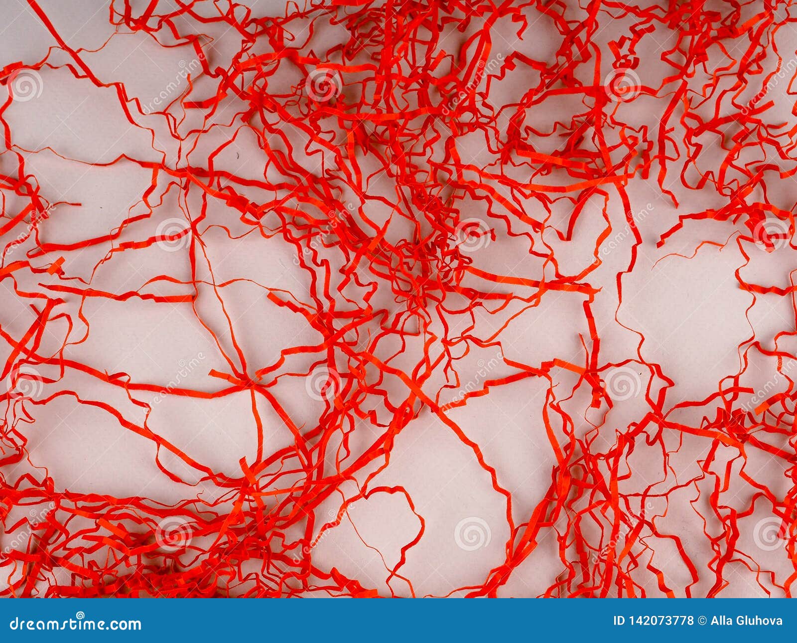 Background Red Filler for Gift Boxes, Abstraction Stock Photo - Image ...