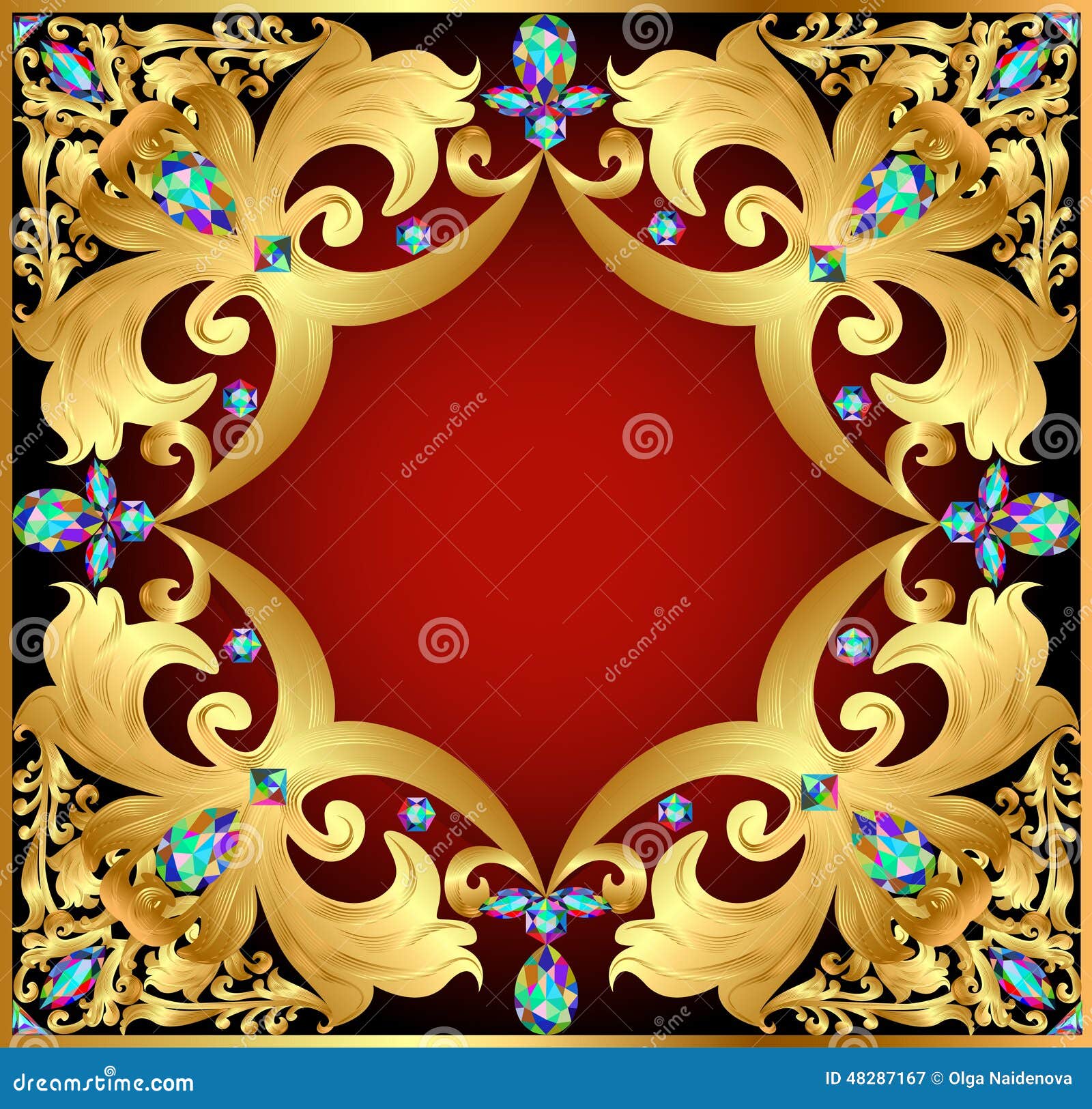 Gold Ornaments Aztecs On White Pattern Texture Vector Illustration ...