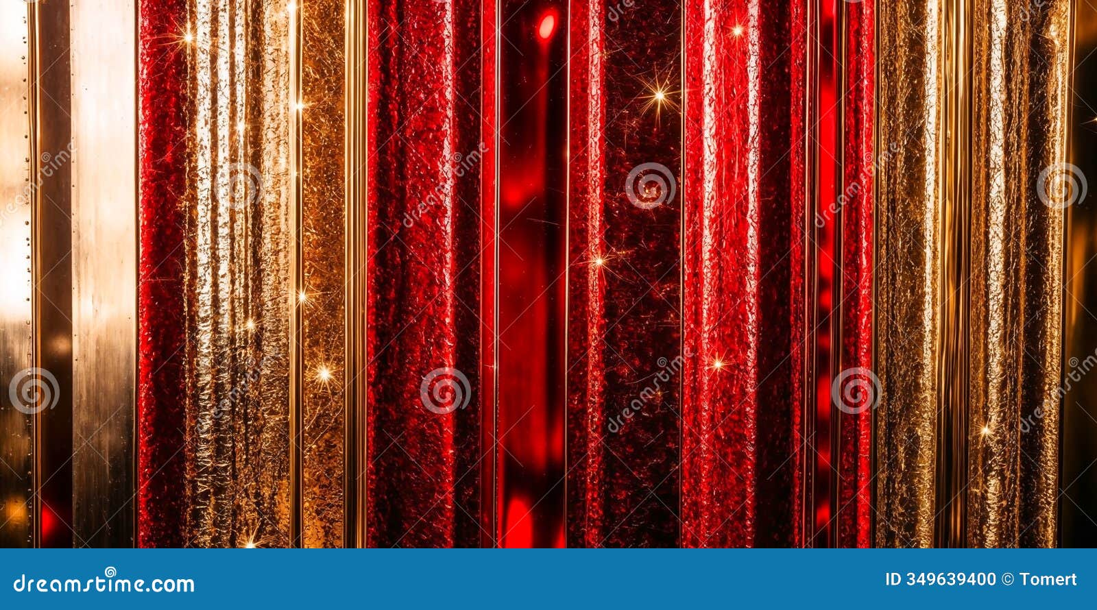 Background of Red and Gold Glitter Lights Stock Photo - Image of ...