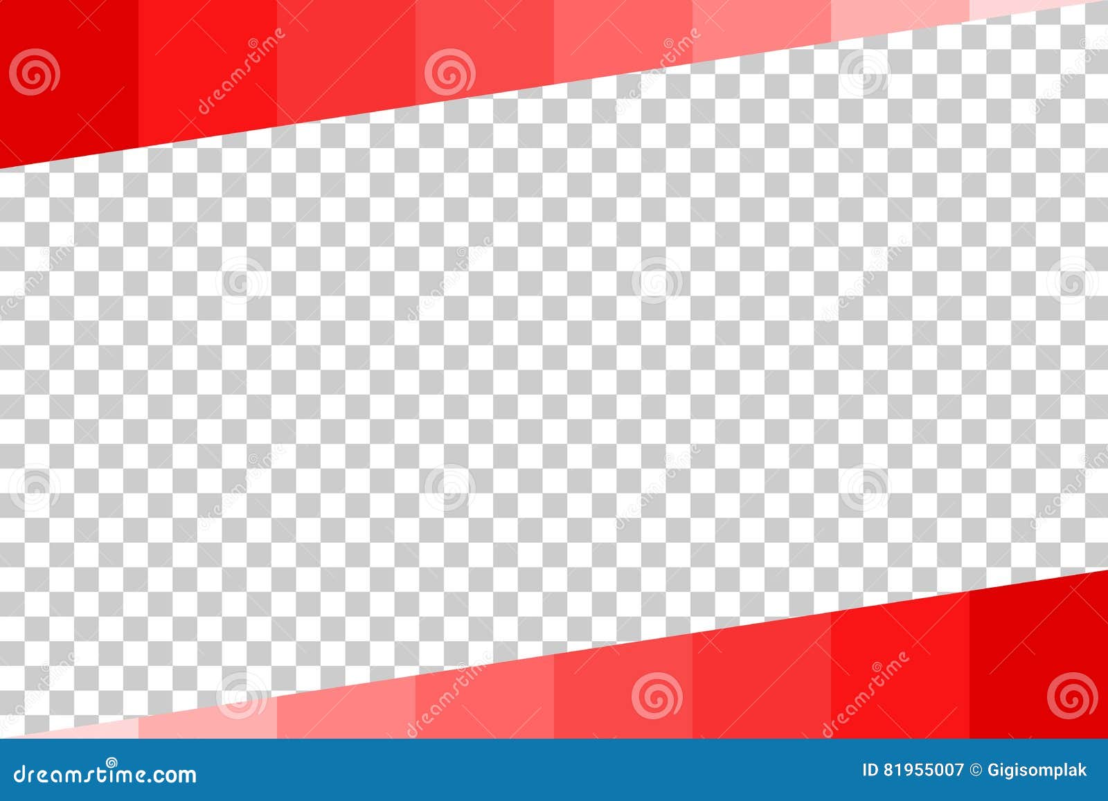 Background - Red Gradual Bar, at Transparent Effect Background Stock ...