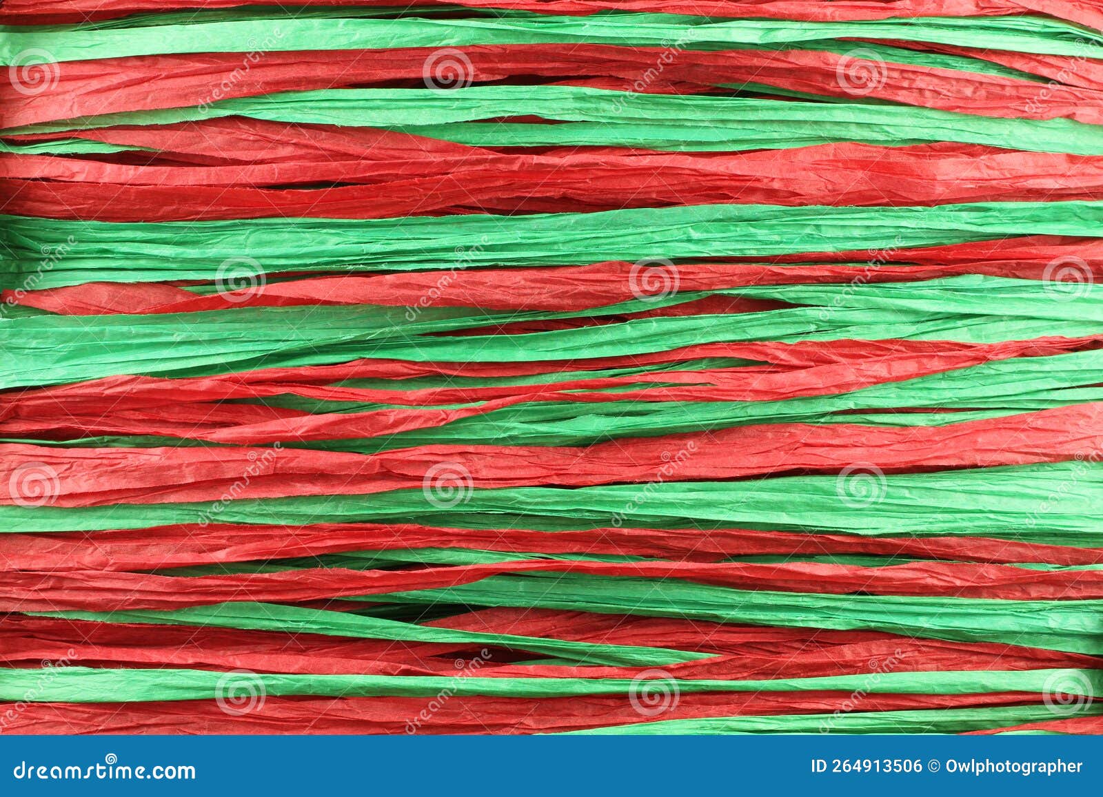 Background - Red and Green Paper Raffia Strips Situated in Parallel ...