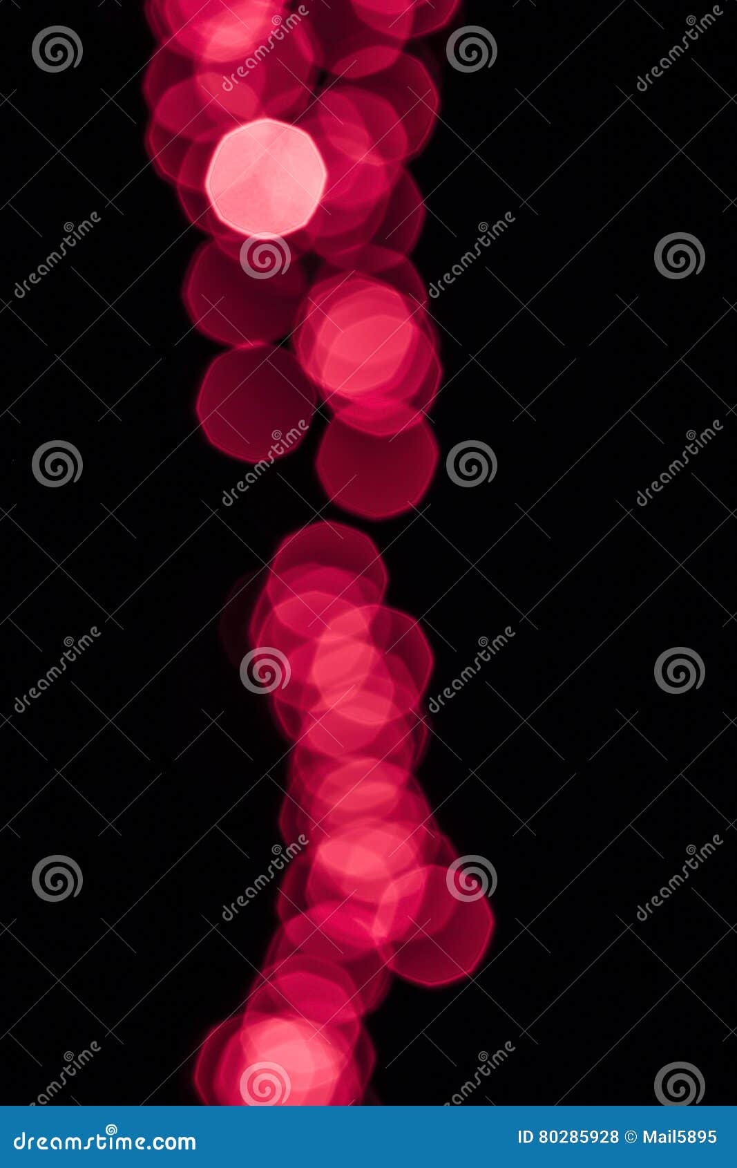 Background of Red LED Lights with Bokeh Effect Stock Photo - Image of ...