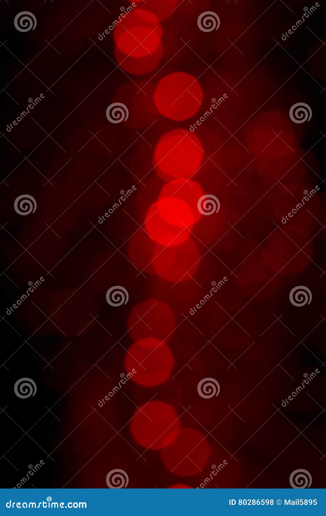 Background of Red LED Lights with Bokeh Effect Stock Photo - Image of ...