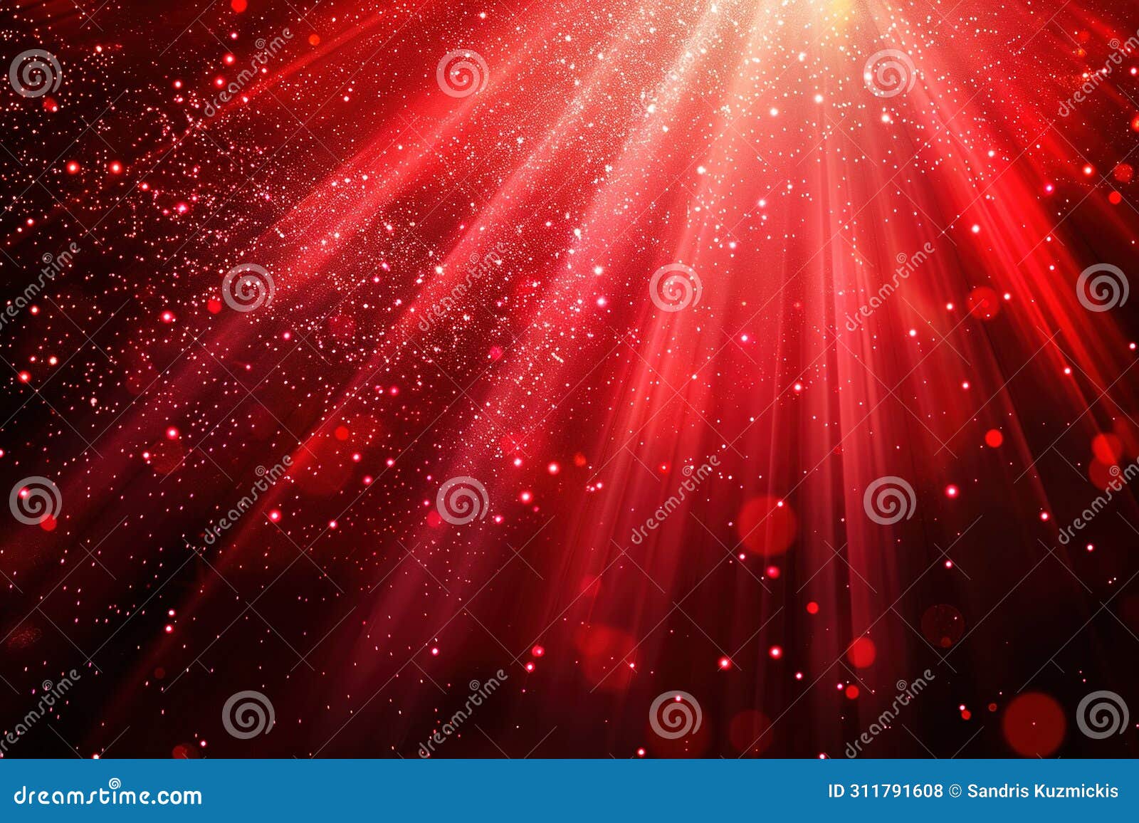 Background with Red Light Rays. Generative AI. Stock Illustration ...