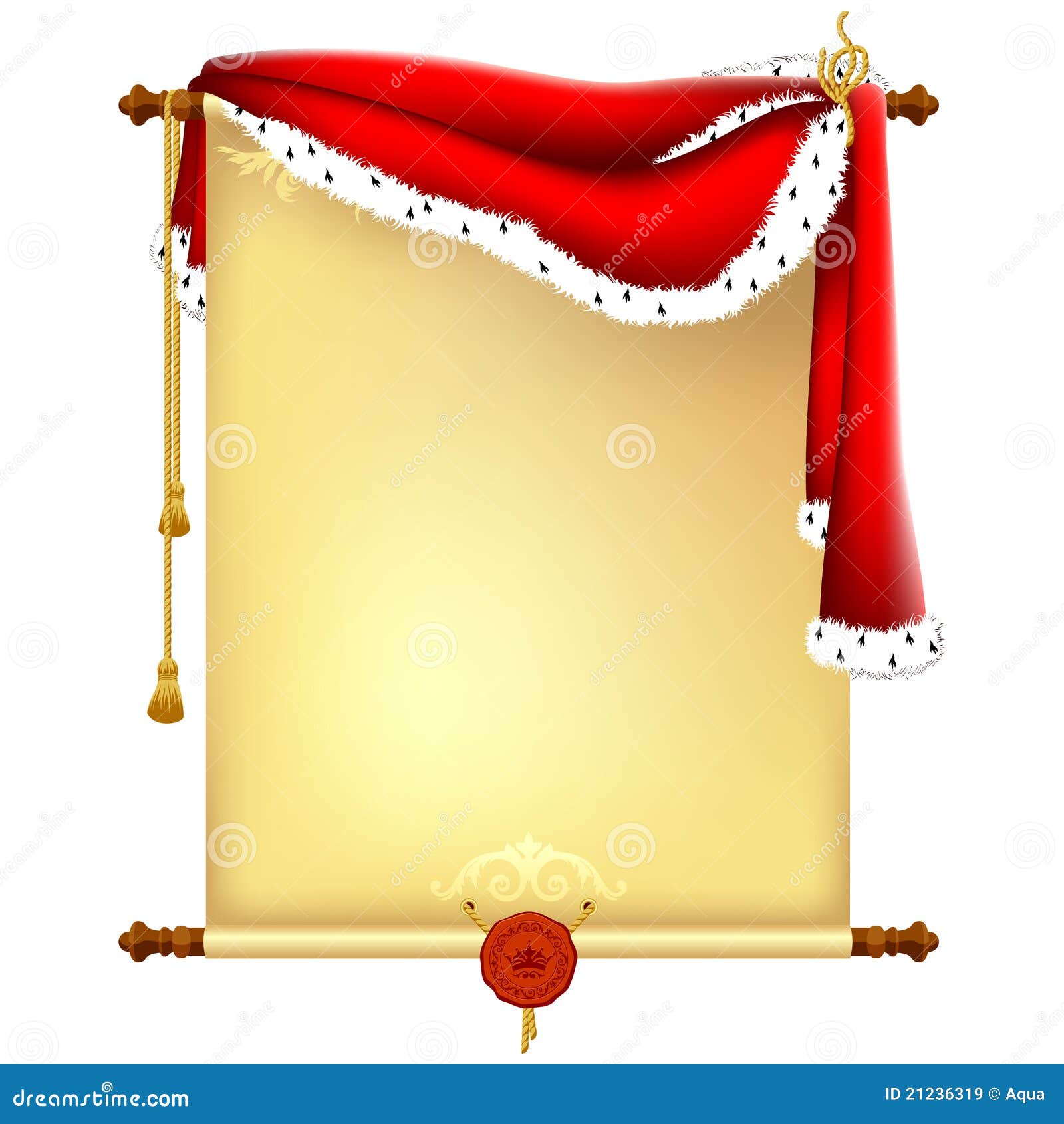 Background with red mantle stock vector. Illustration of white - 21236319