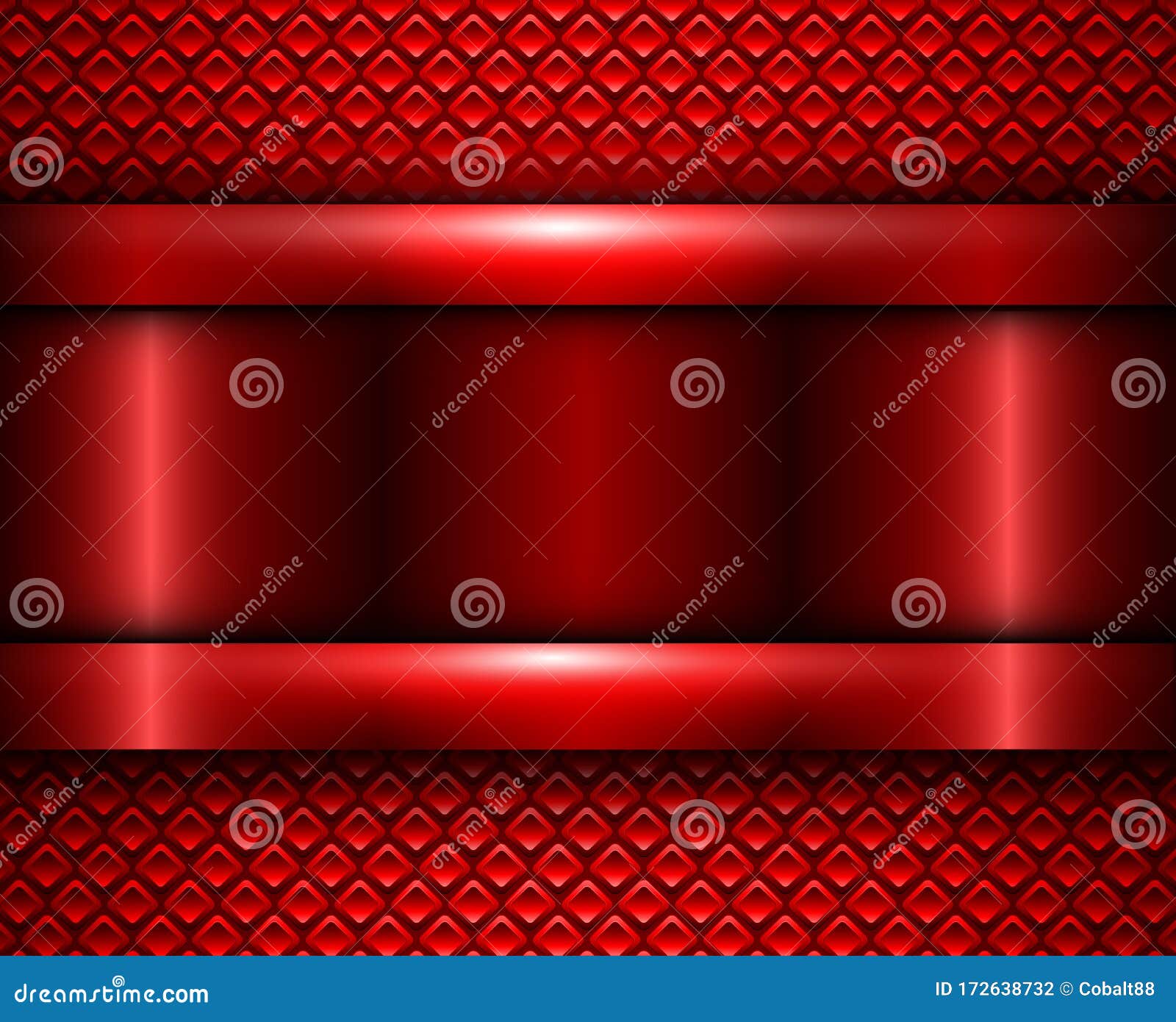 Background red metallic stock vector. Illustration of metal - 172638732