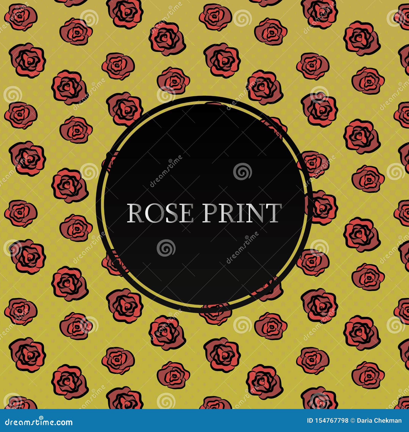 Background with Red Roses. Vector Illustration Stock Vector ...