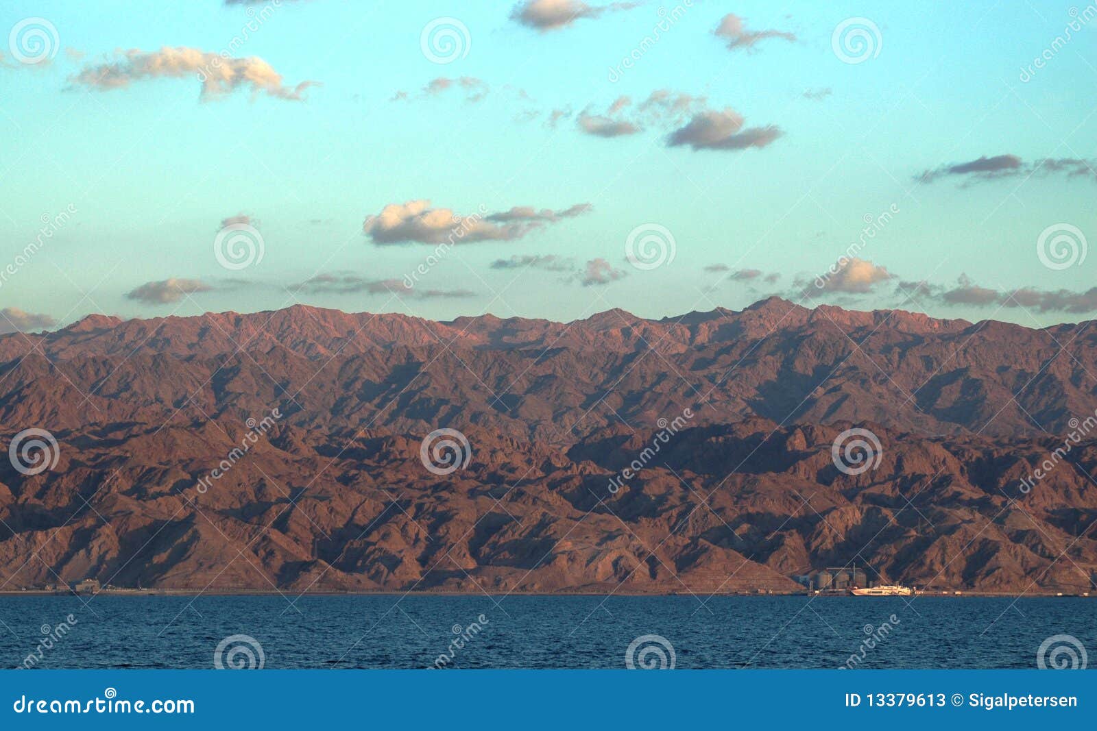 Background of the red sea stock image. Image of calm - 13379613