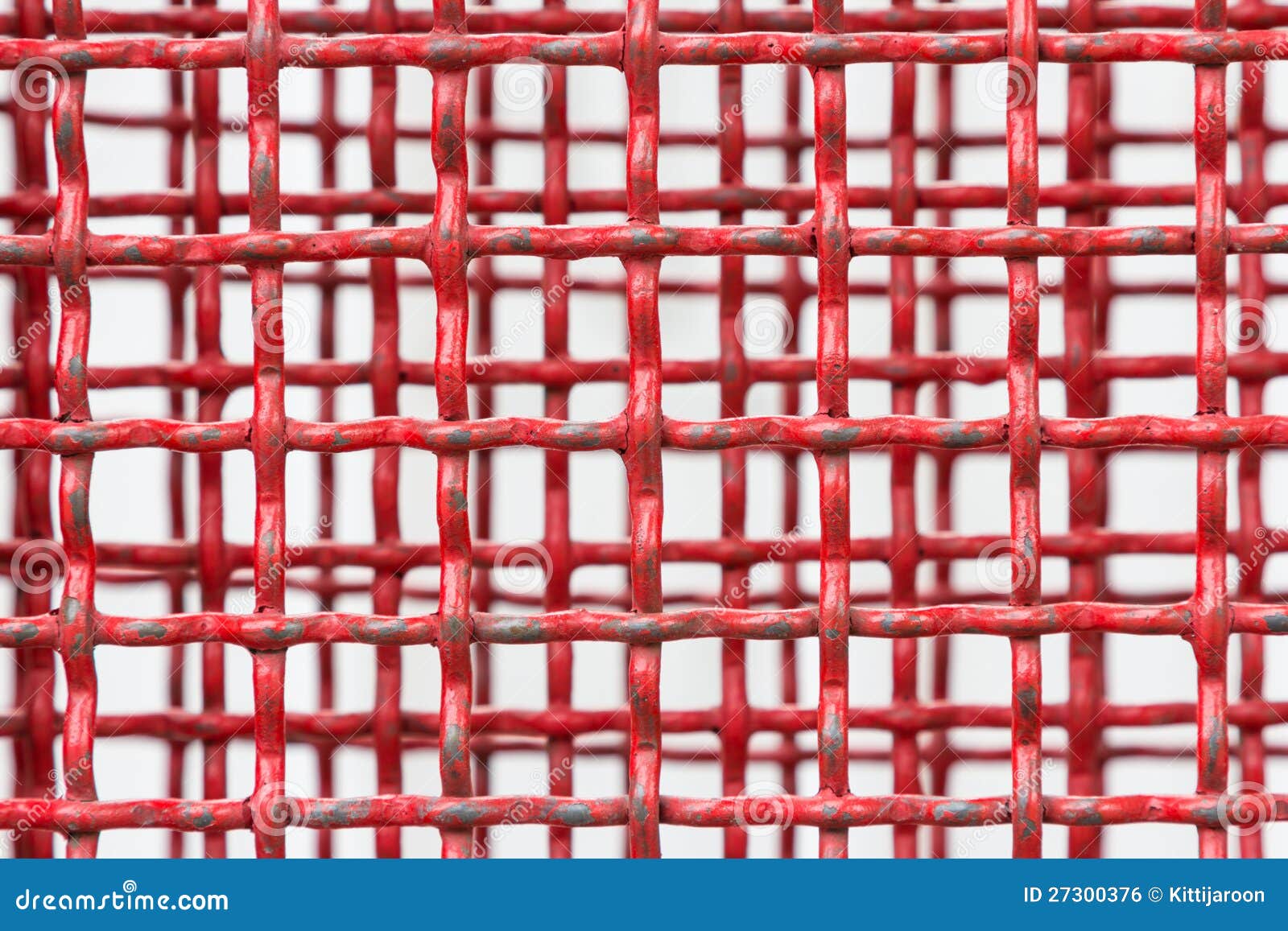 Background of Red Steel Grating Stock Photo - Image of light ...