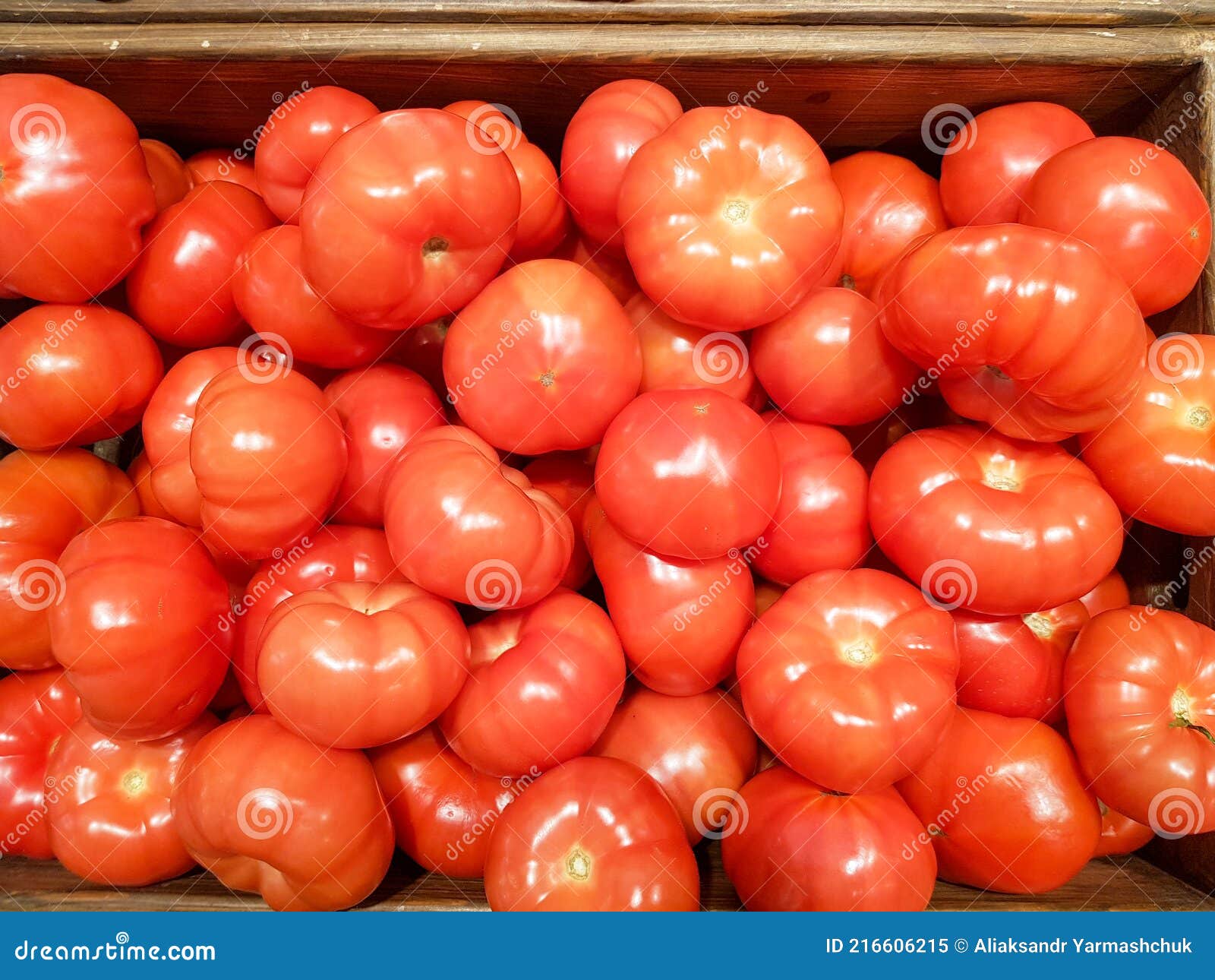 Background of Red Tomatoes in Close-up. Texture of Red Tomatoes Stock ...