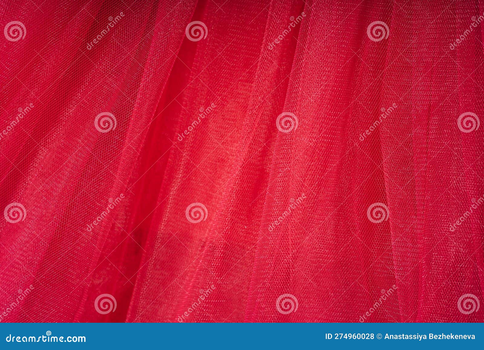 Background of Red Tulle Closeup Stock Photo - Image of abstract, wall ...