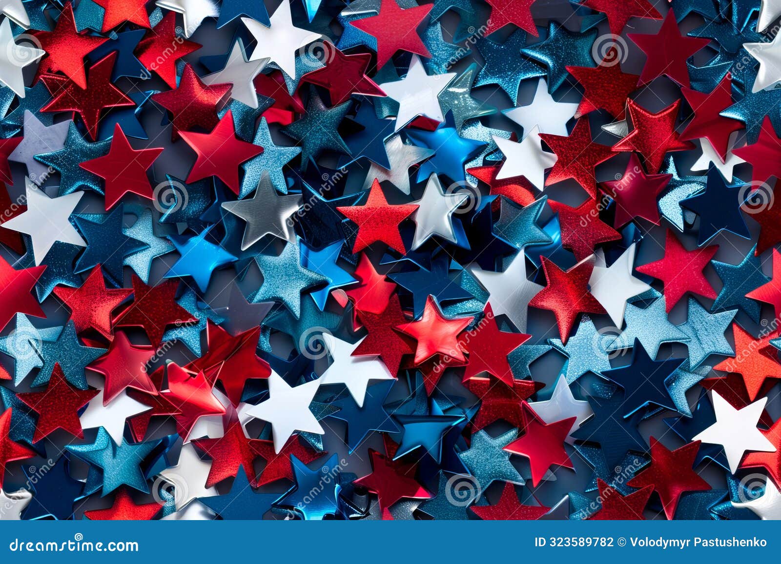 A Background of Red, White and Blue Stars Stock Photo - Image of ...