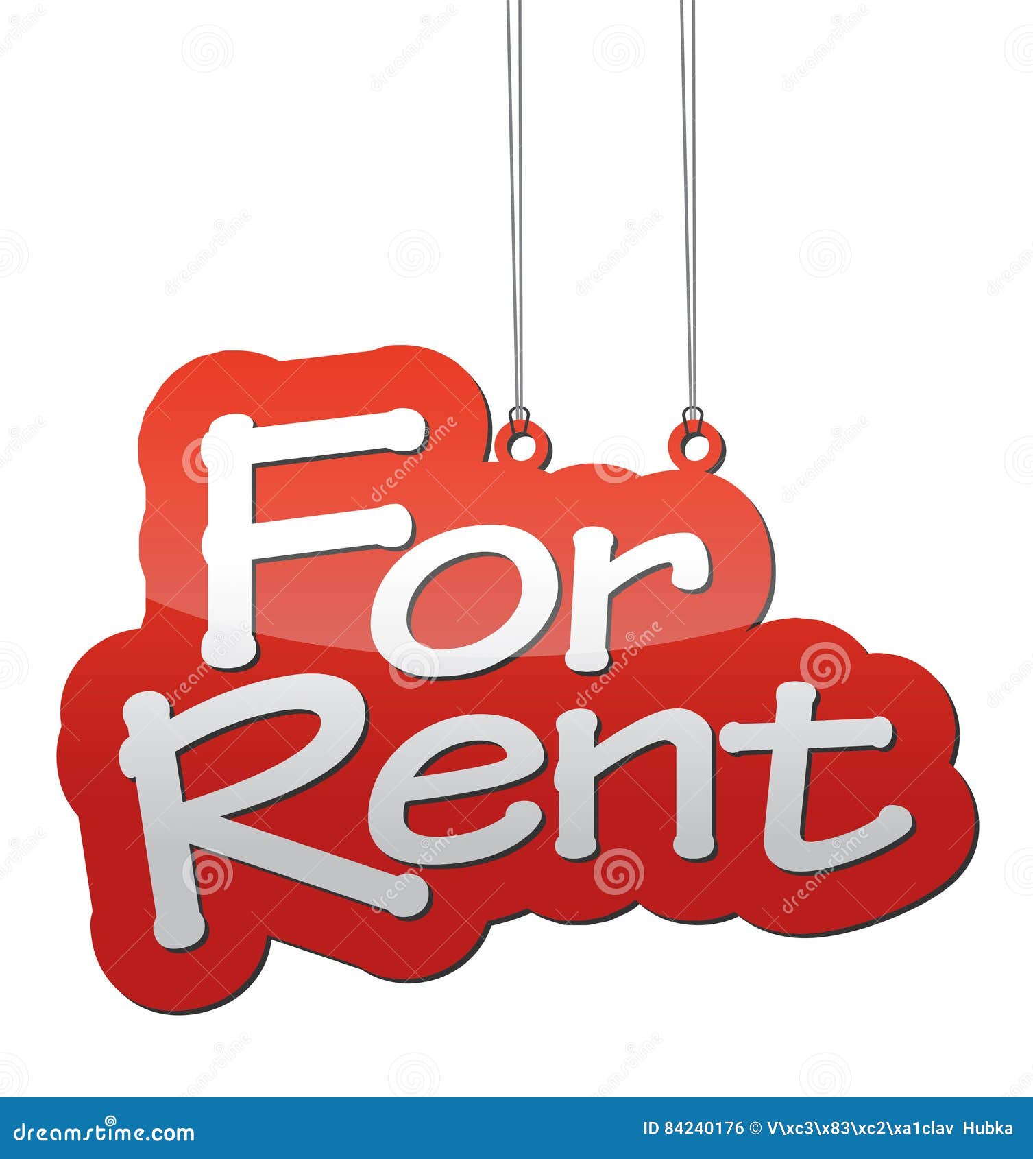 Background for rent stock vector. Illustration of mortgage - 84240176