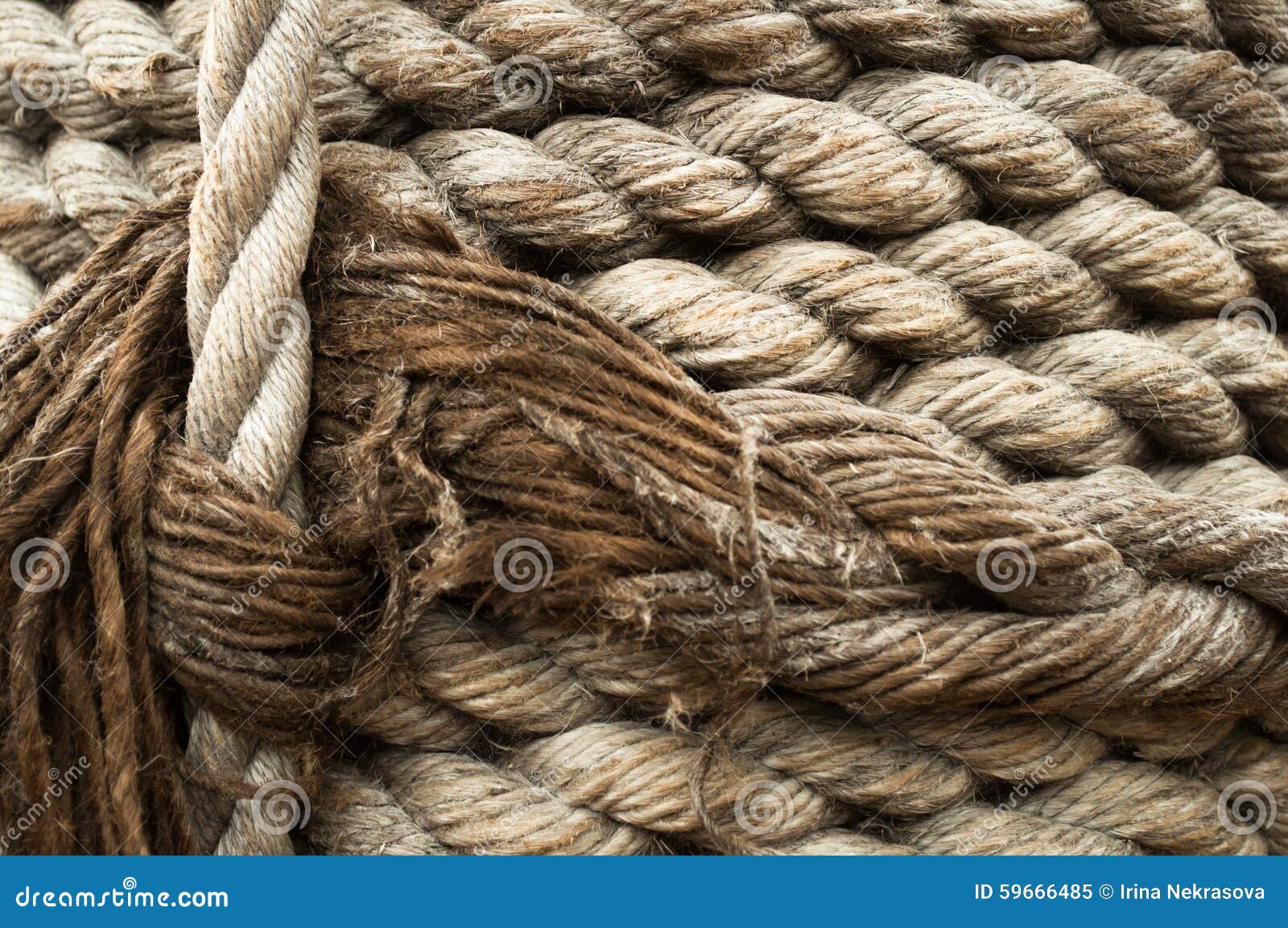 Background from Retro Pirate Rope with Copy Space Stock Image - Image ...