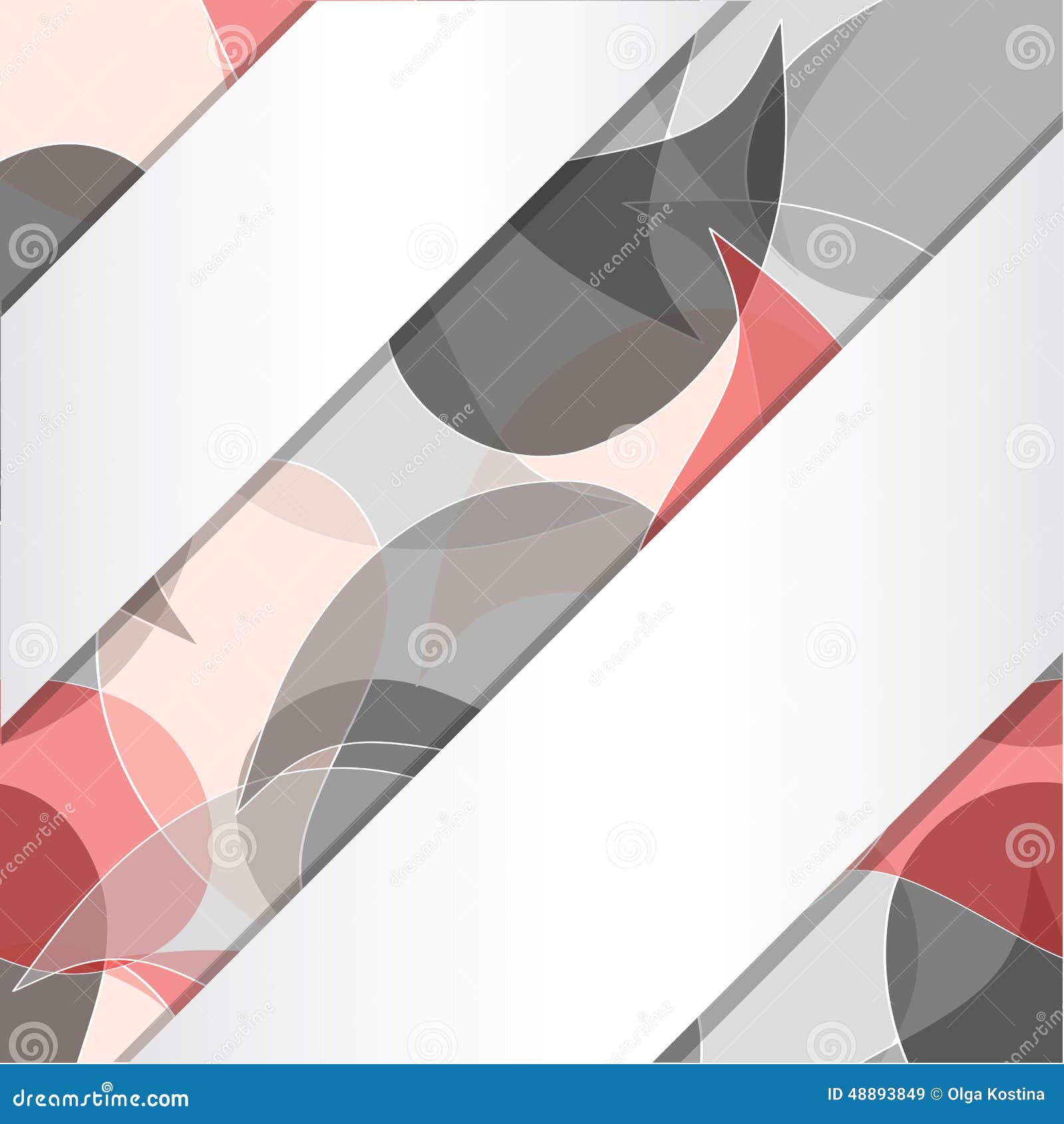 Background with ribbons. stock vector. Illustration of decoration ...